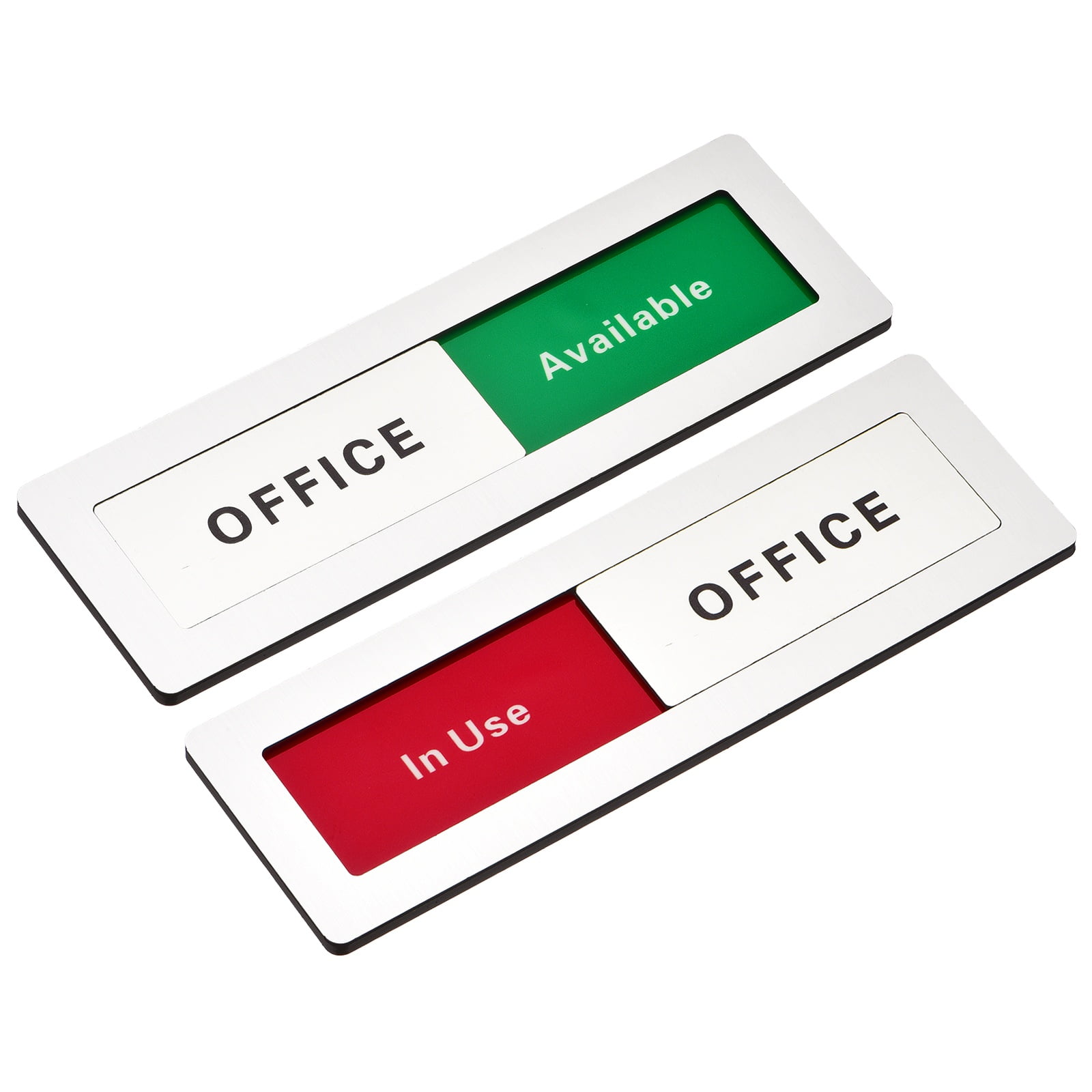 Uxcell Office Door Sign, Office Available In Use Sign for Office ...