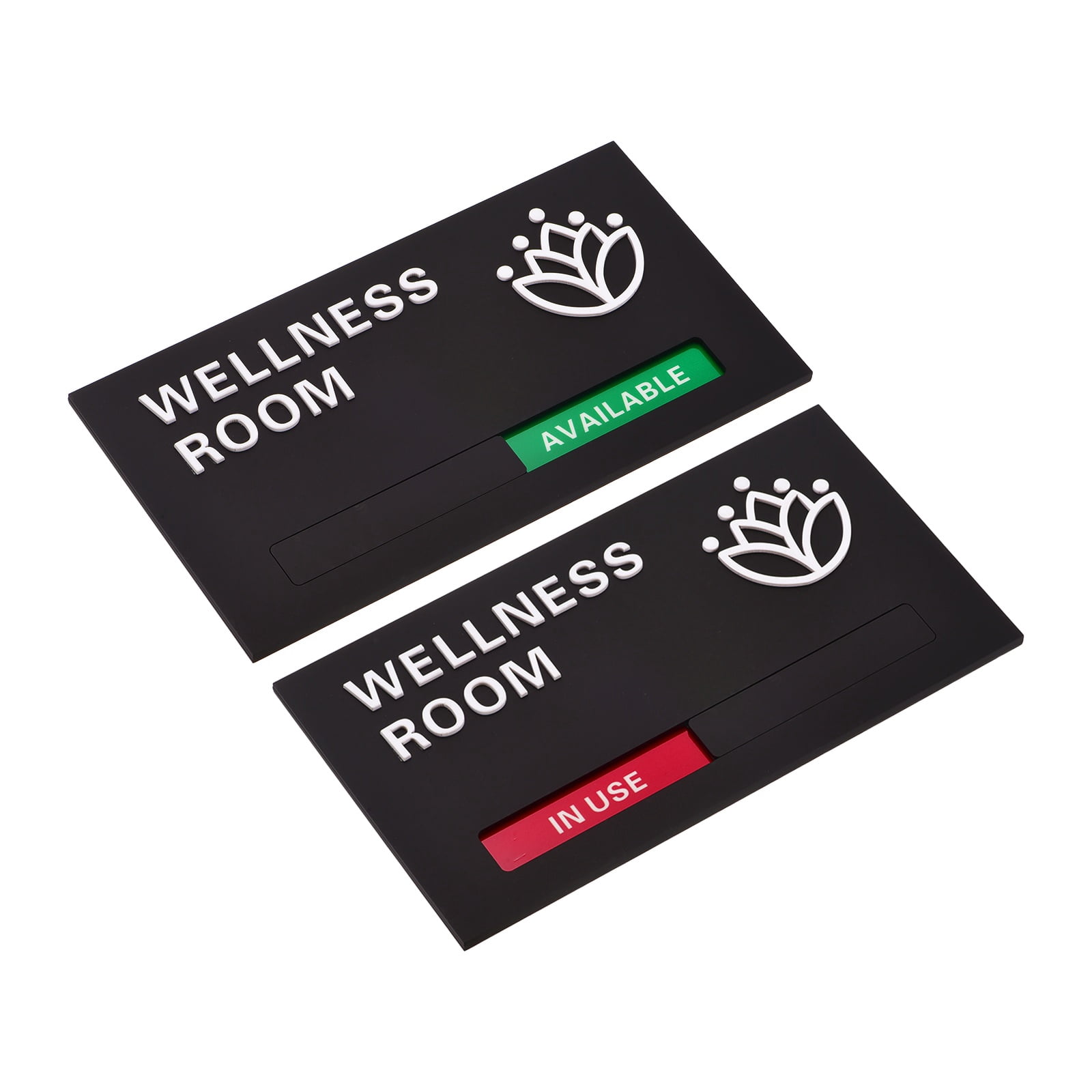 Uxcell Office Door Sign, Well-ness Room Available In Use Sign for ...