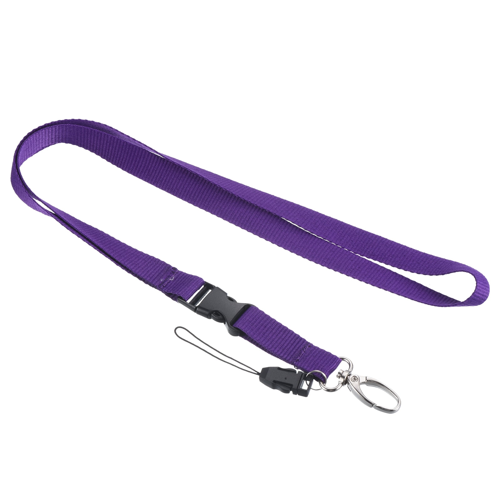 Uxcell Office Lanyard Neck Flat Lanyard with Oval Clasp and Detachable ...