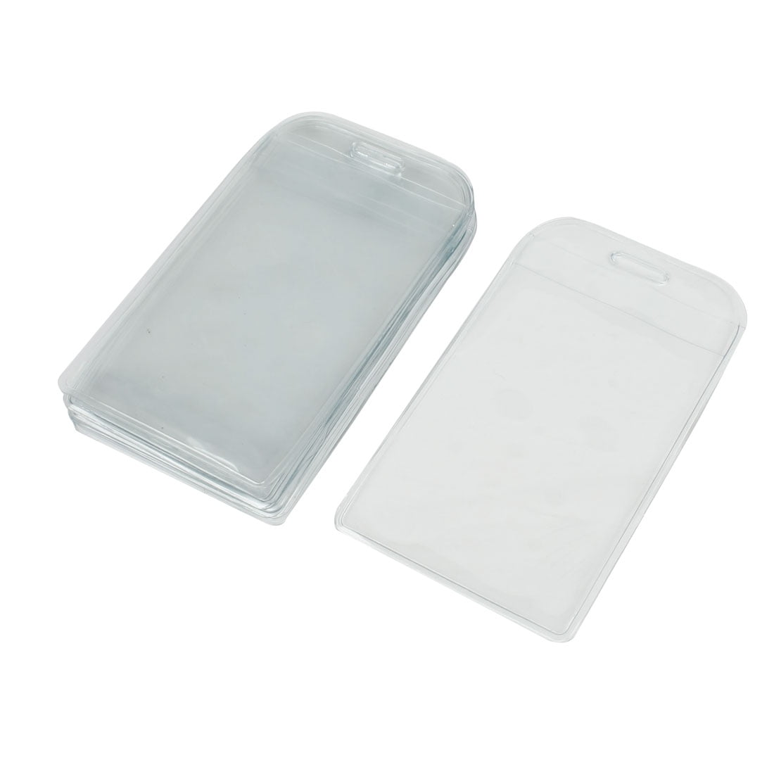 Uxcell Office Plastic Vertical Work Licensing ID Badge Card Holder ...