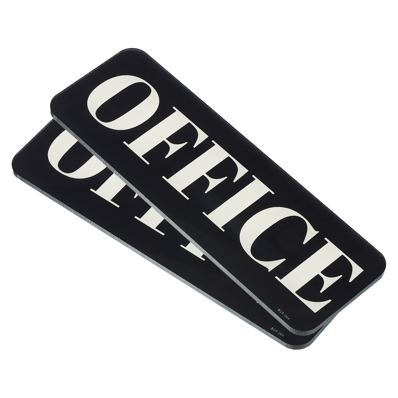 Uxcell Office Sign Acrylic Self Adhesive Door Sign Sticker Waterproof ...