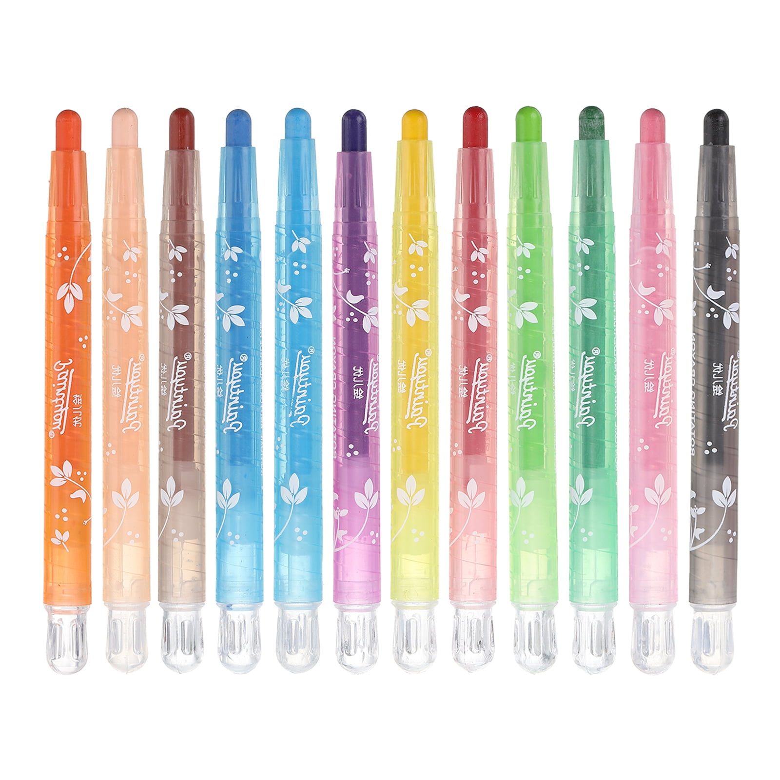 Uxcell Oil Pastels, Round Soft Oil Crayons Pastels Stick Art Supplies ...