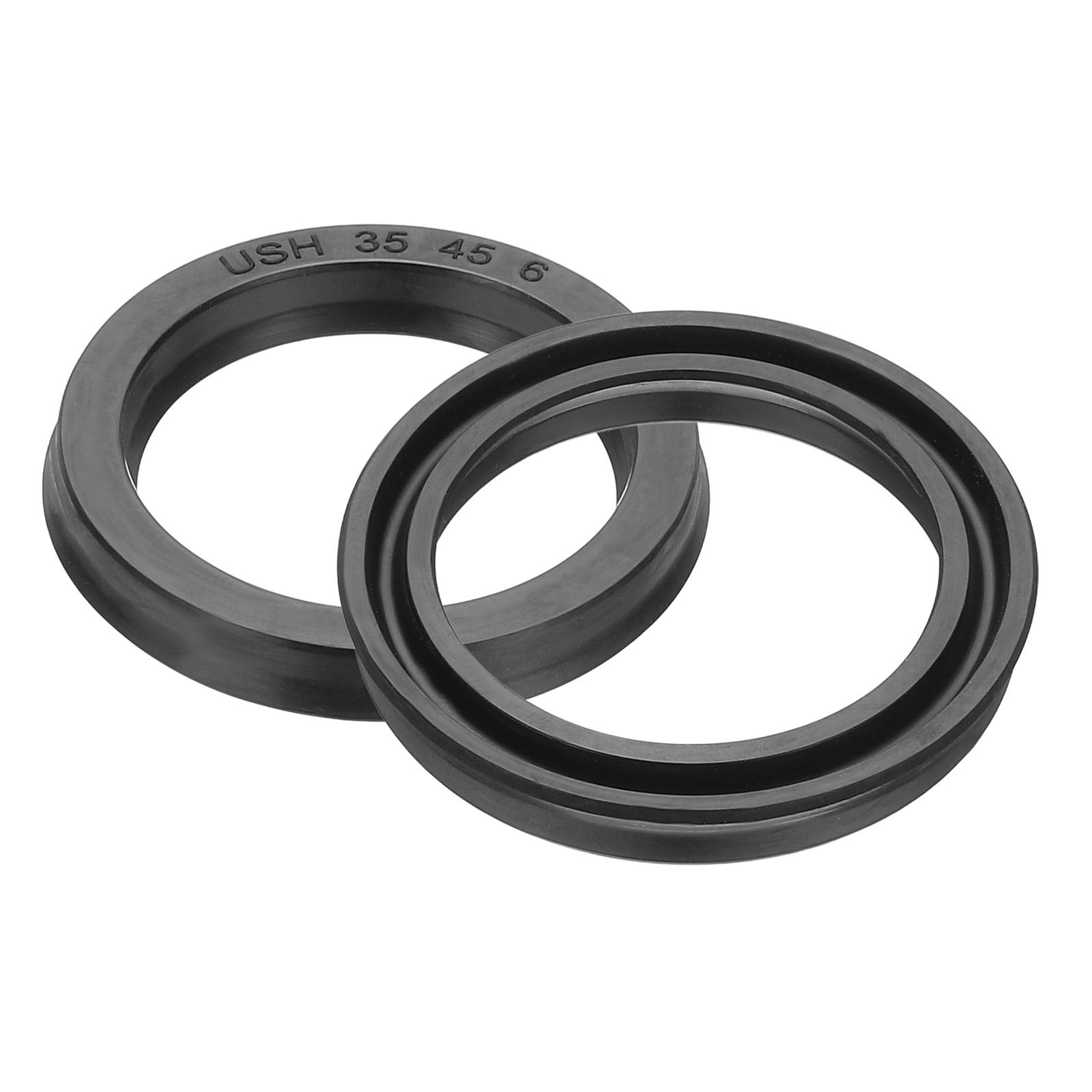 Uxcell Oil Seal Lip Seals Nitrile Rubber Cover Radial Shaft Washer ...