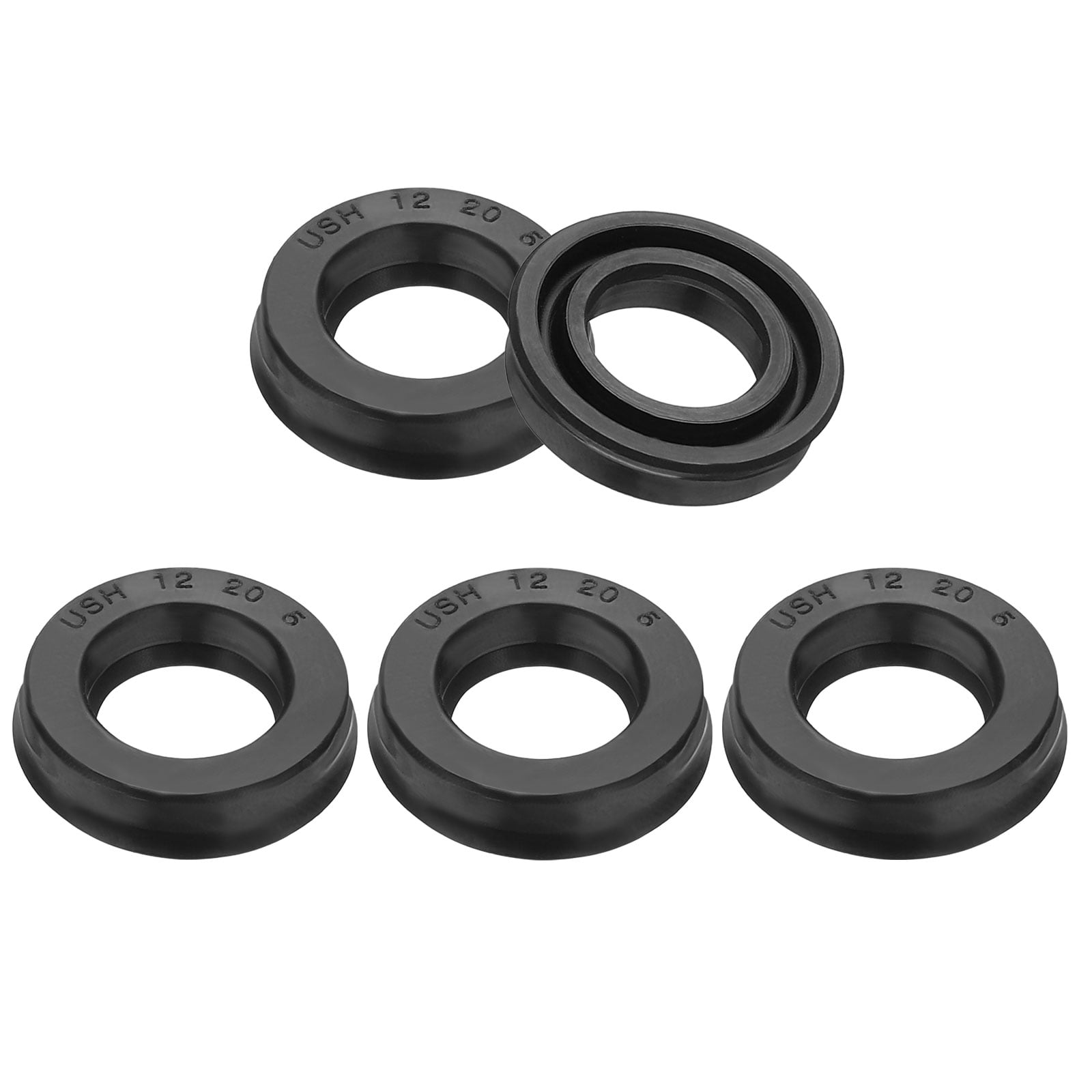 Uxcell Oil Seal Lip Seals Nitrile Rubber Cover Radial Shaft Washer ...