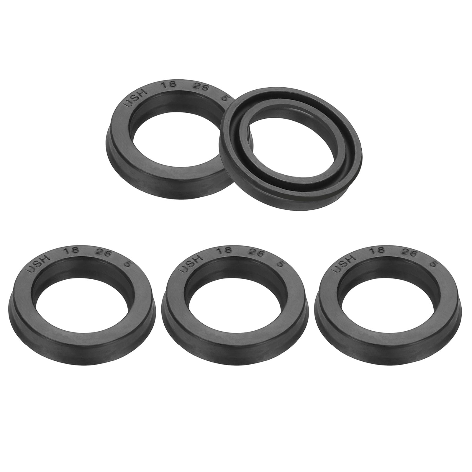 Uxcell Oil Seal Lip Seals Nitrile Rubber Cover Radial Shaft Washer ...