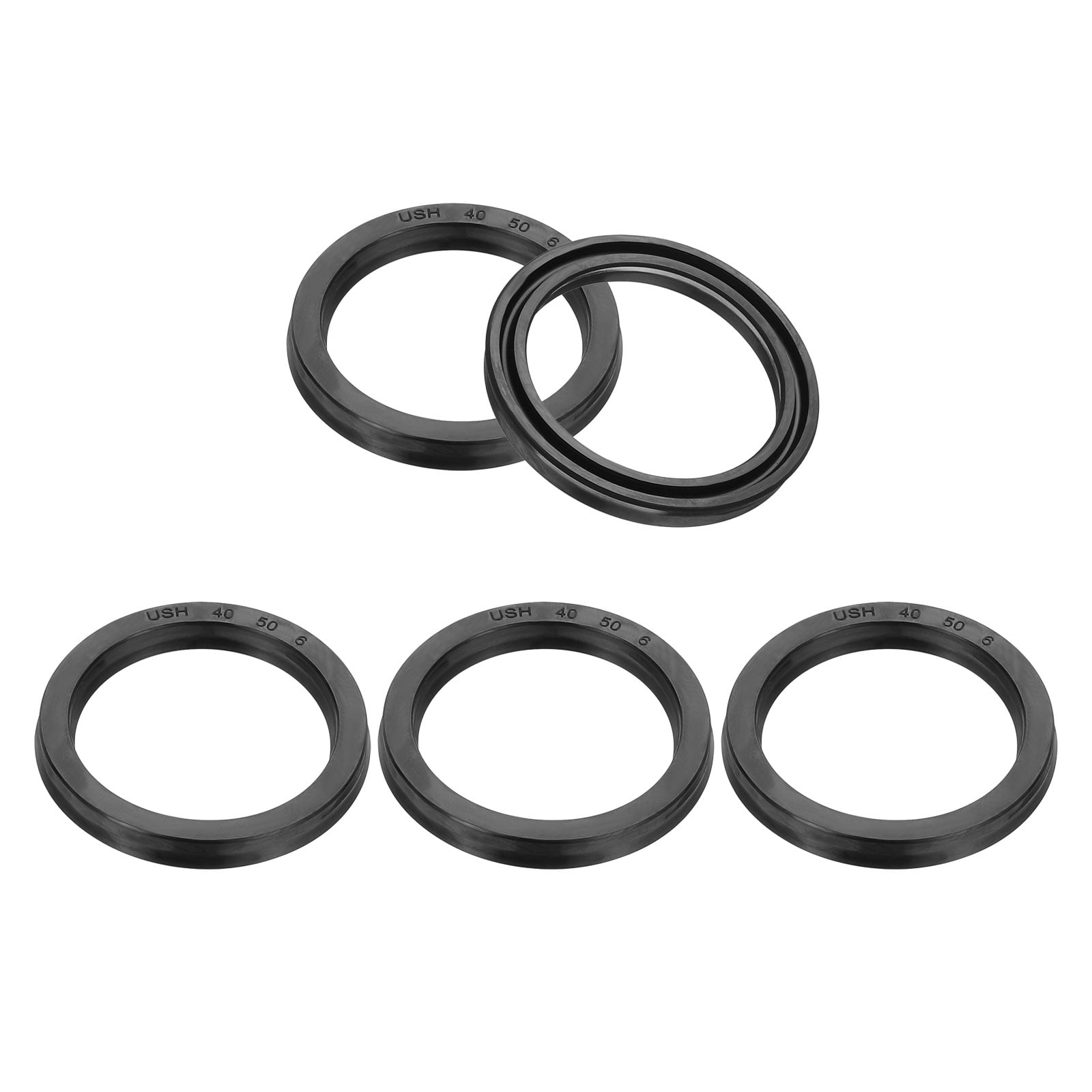 Uxcell Oil Seal Lip Seals Nitrile Rubber Cover Radial Shaft Washer ...