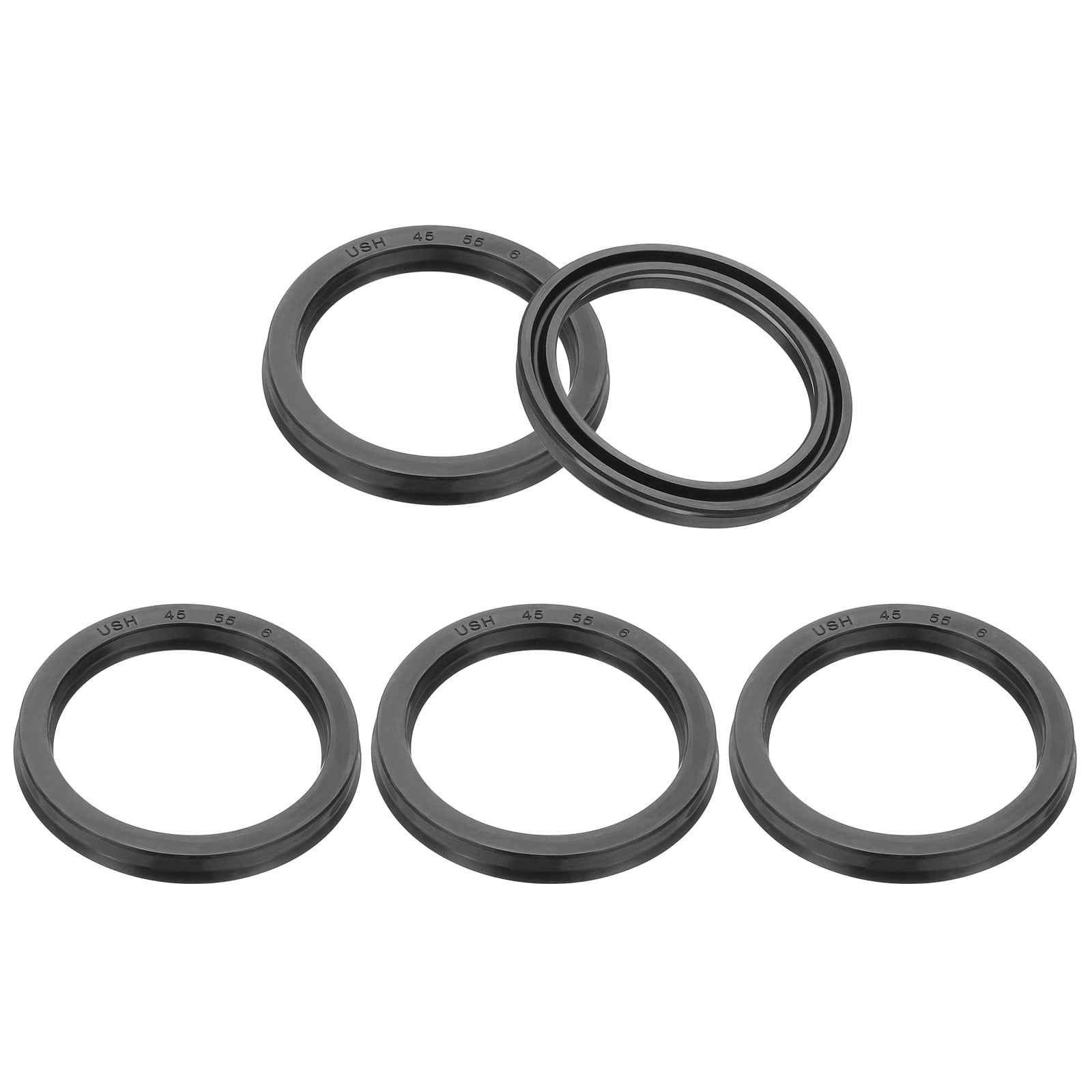 Uxcell Oil Seal Lip Seals Nitrile Rubber Cover Radial Shaft Washer ...