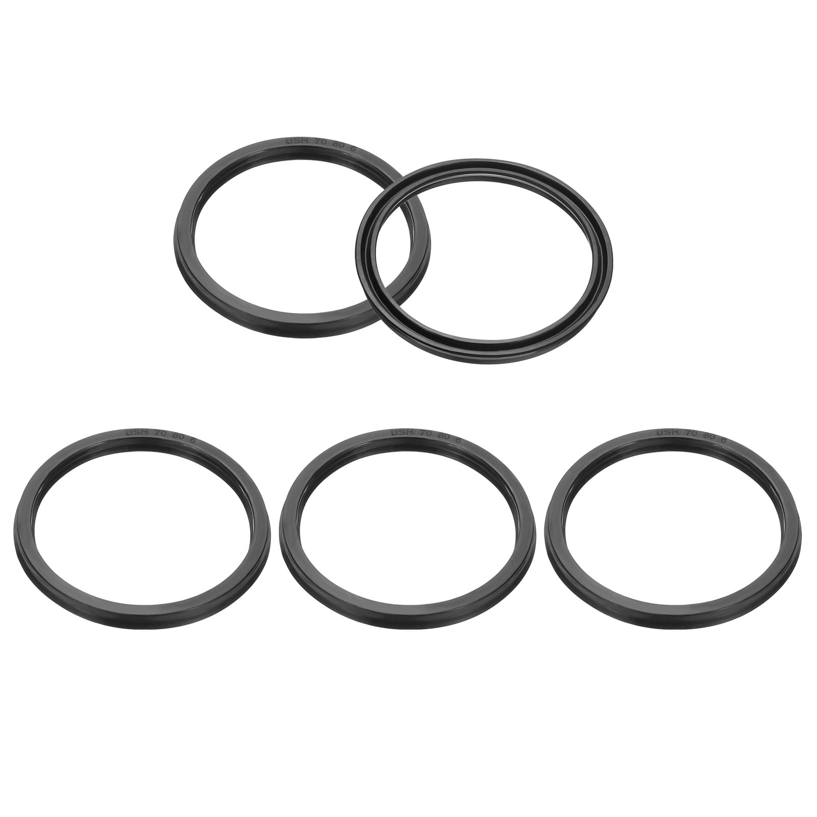 Uxcell Oil Seal Lip Seals Nitrile Rubber Cover Radial Shaft Washer ...