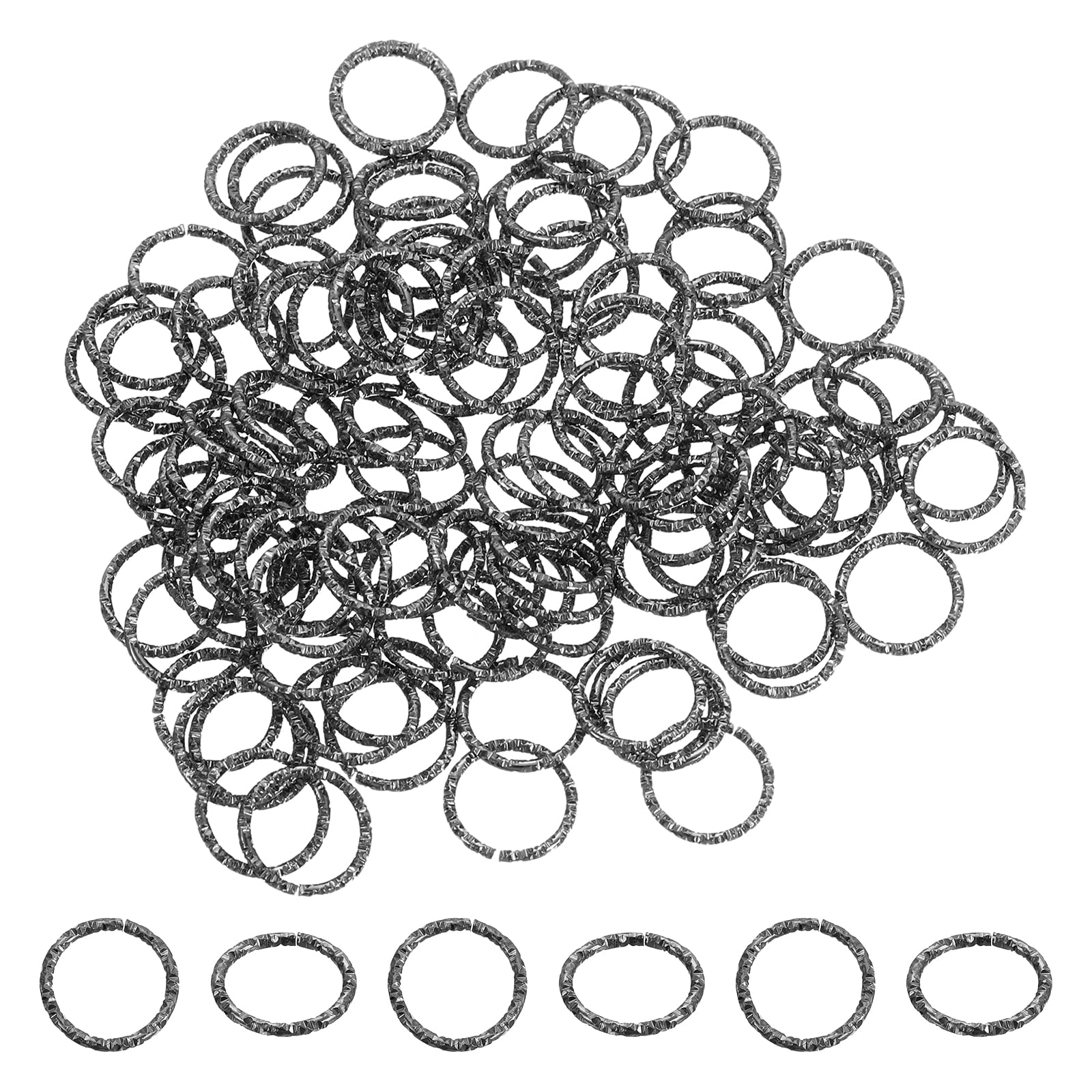 Uxcell Open Jump Rings 100Pack 12mm O-ring Connectors for Jewelry ...