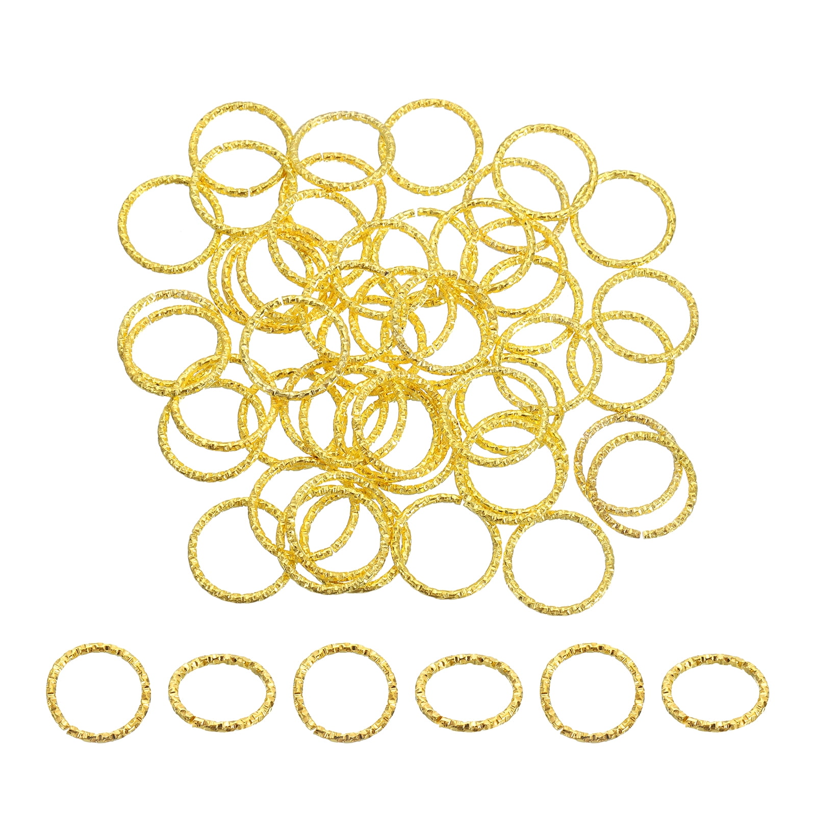 Uxcell Open Jump Rings 50Pack 18mm O-ring Connectors for Jewelry Making ...