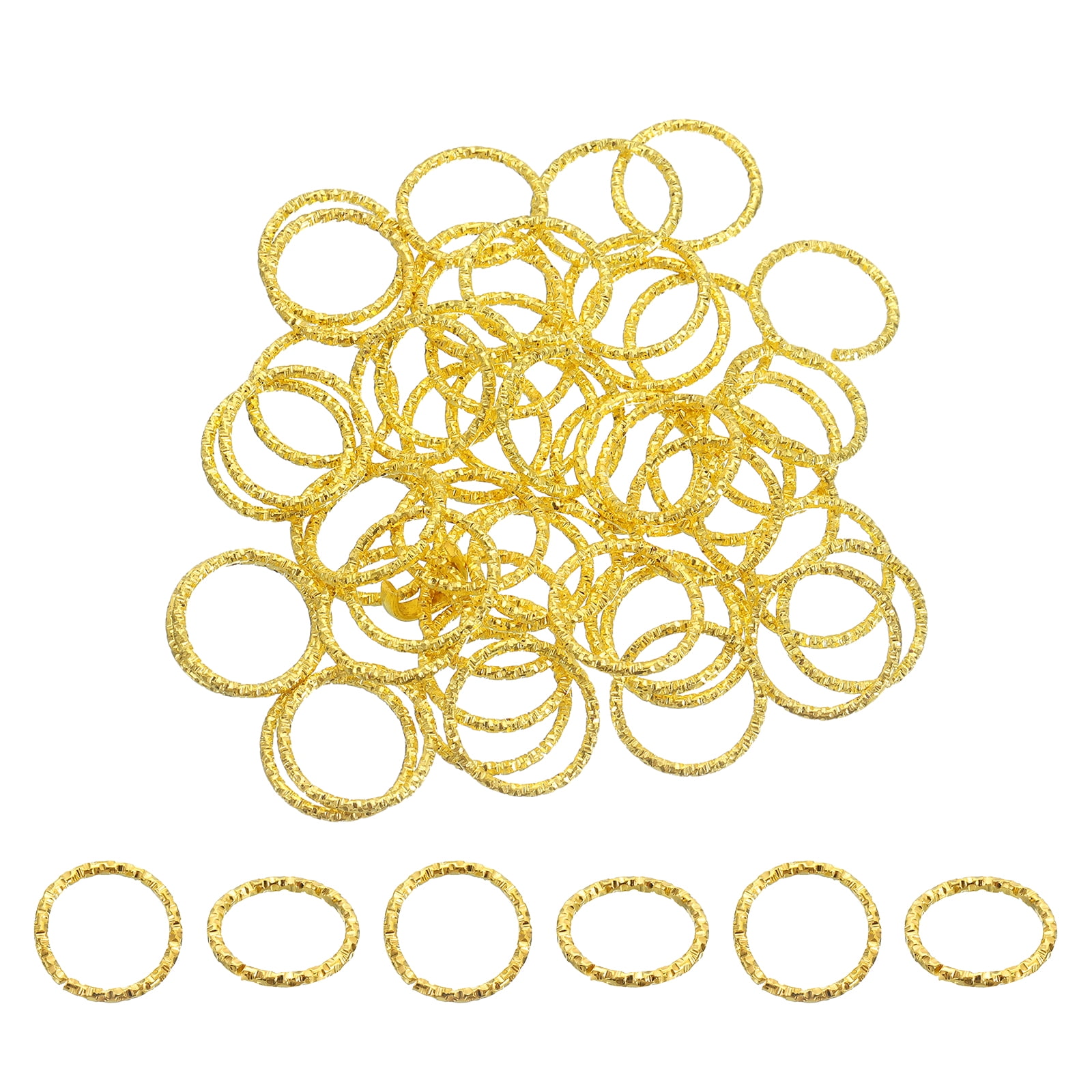 Uxcell Open Jump Rings 50Pack 20mm O-ring Connectors for Jewelry Making ...