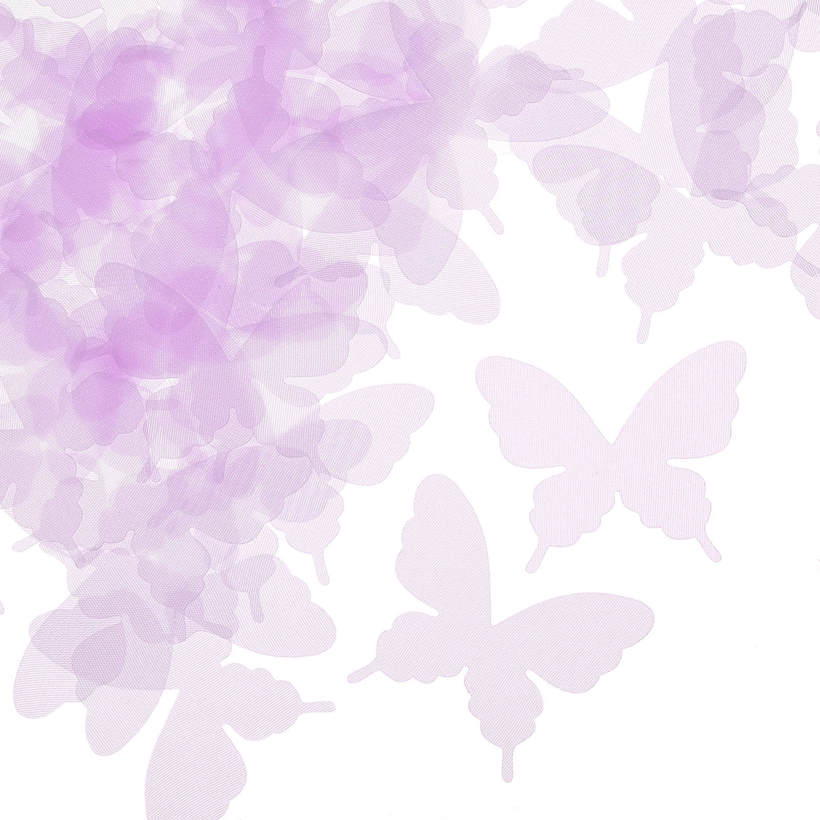 Uxcell Organza Butterfly Ornament, 20 Pack Fabric Butterflies Bows ...