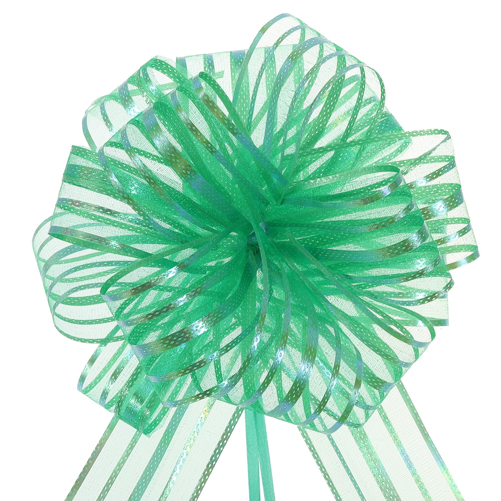 Uxcell Organza Large Pull Bow Gift Wrapping Bows Ribbon Chiffon Yarn ...