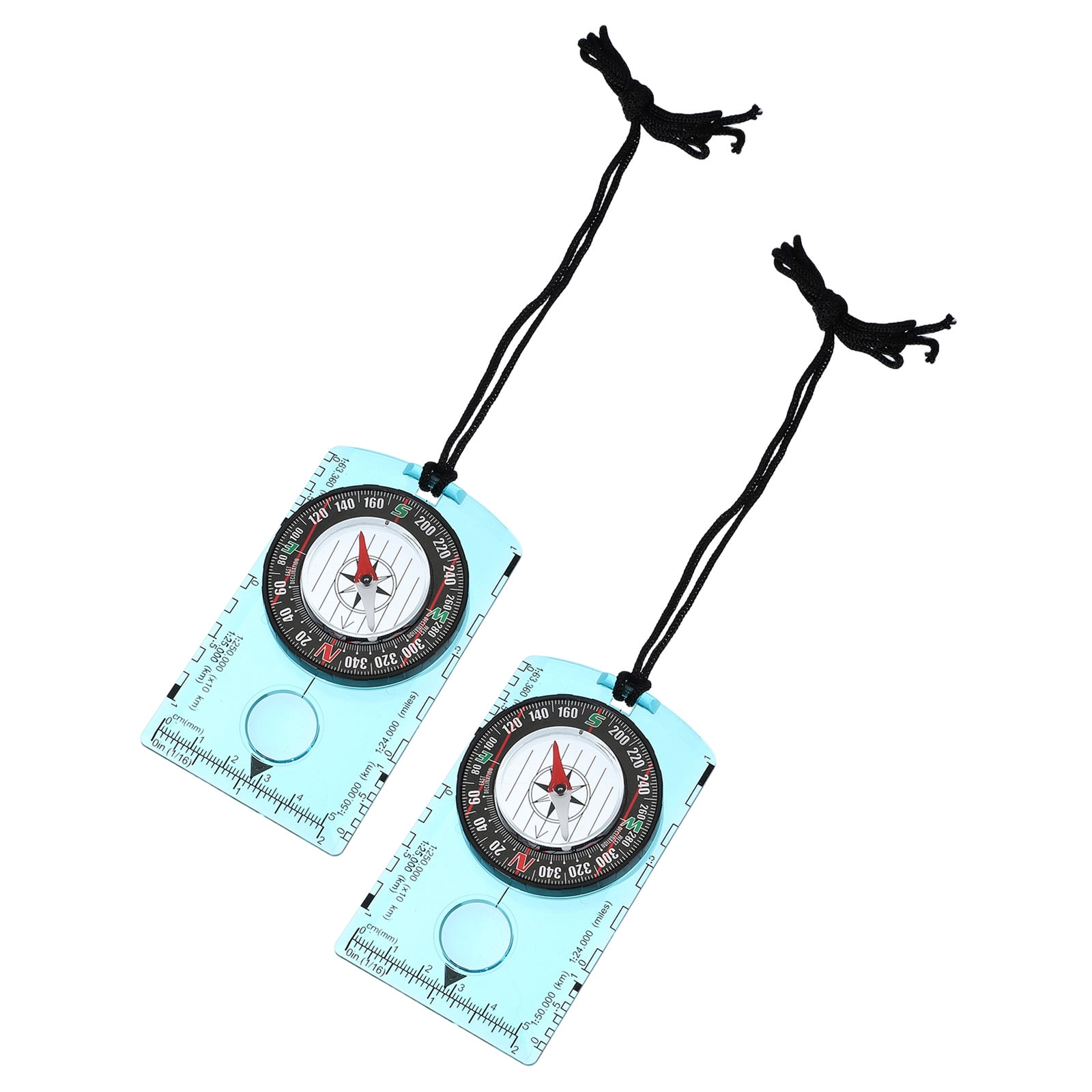 Uxcell Orienteering Compass, 2 Pack Navigation Hiking Compasses for Map ...