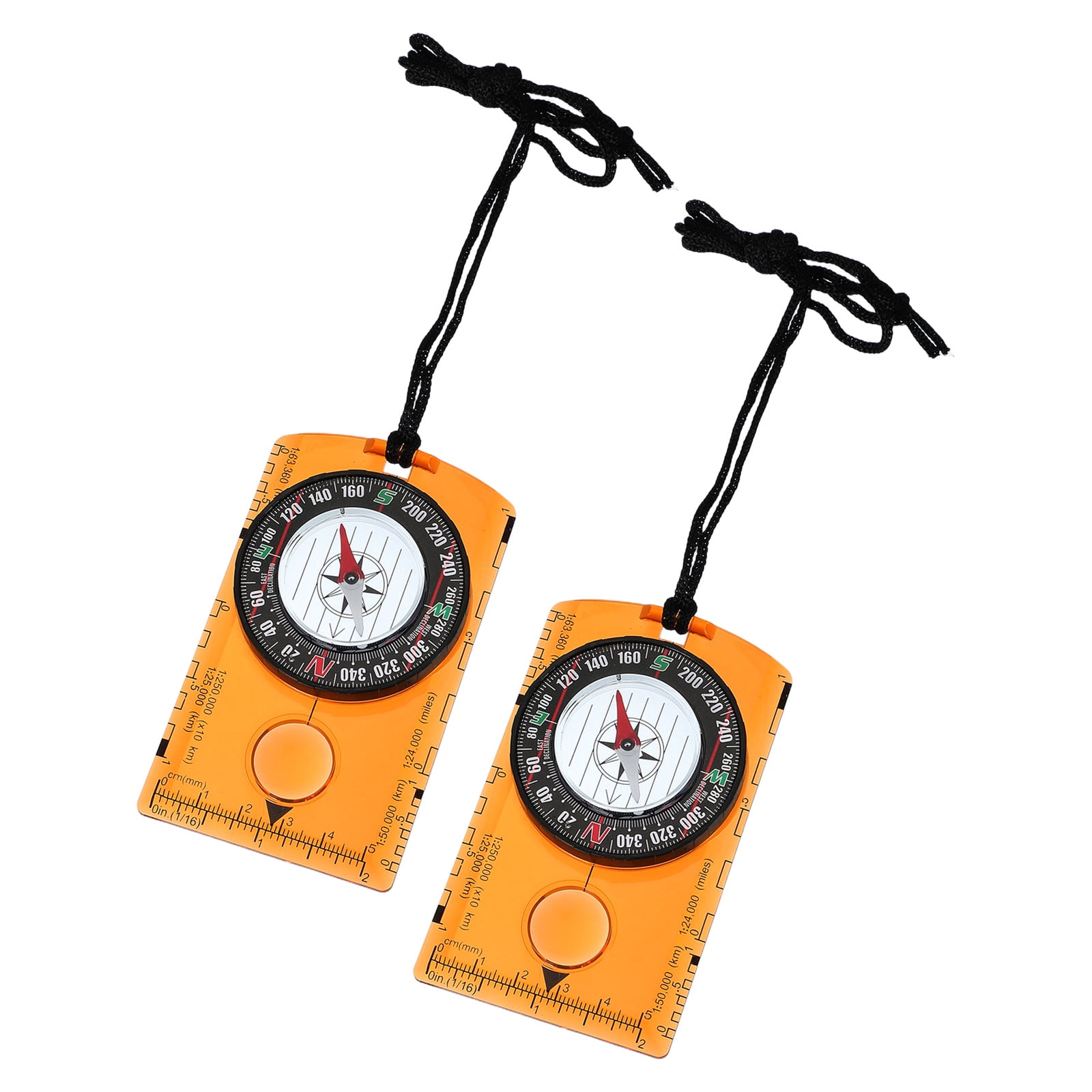 Uxcell Orienteering Compass, 2 Pack Navigation Hiking Compasses for Map ...
