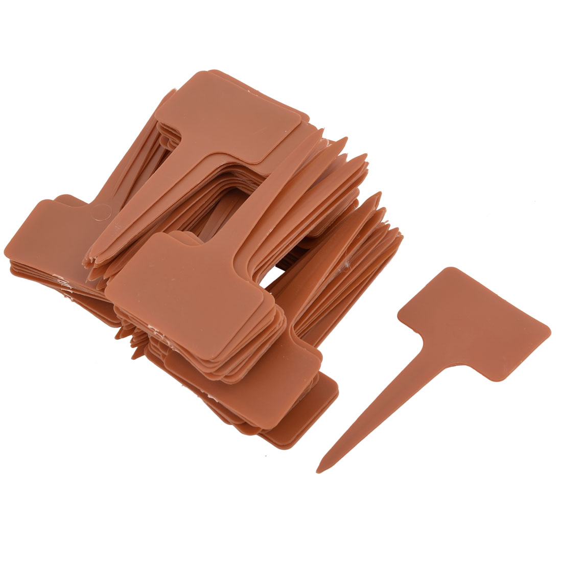 Uxcell Outdoor Garden Plastic T Shaped Plant Seed Tag Label Marker Sign ...