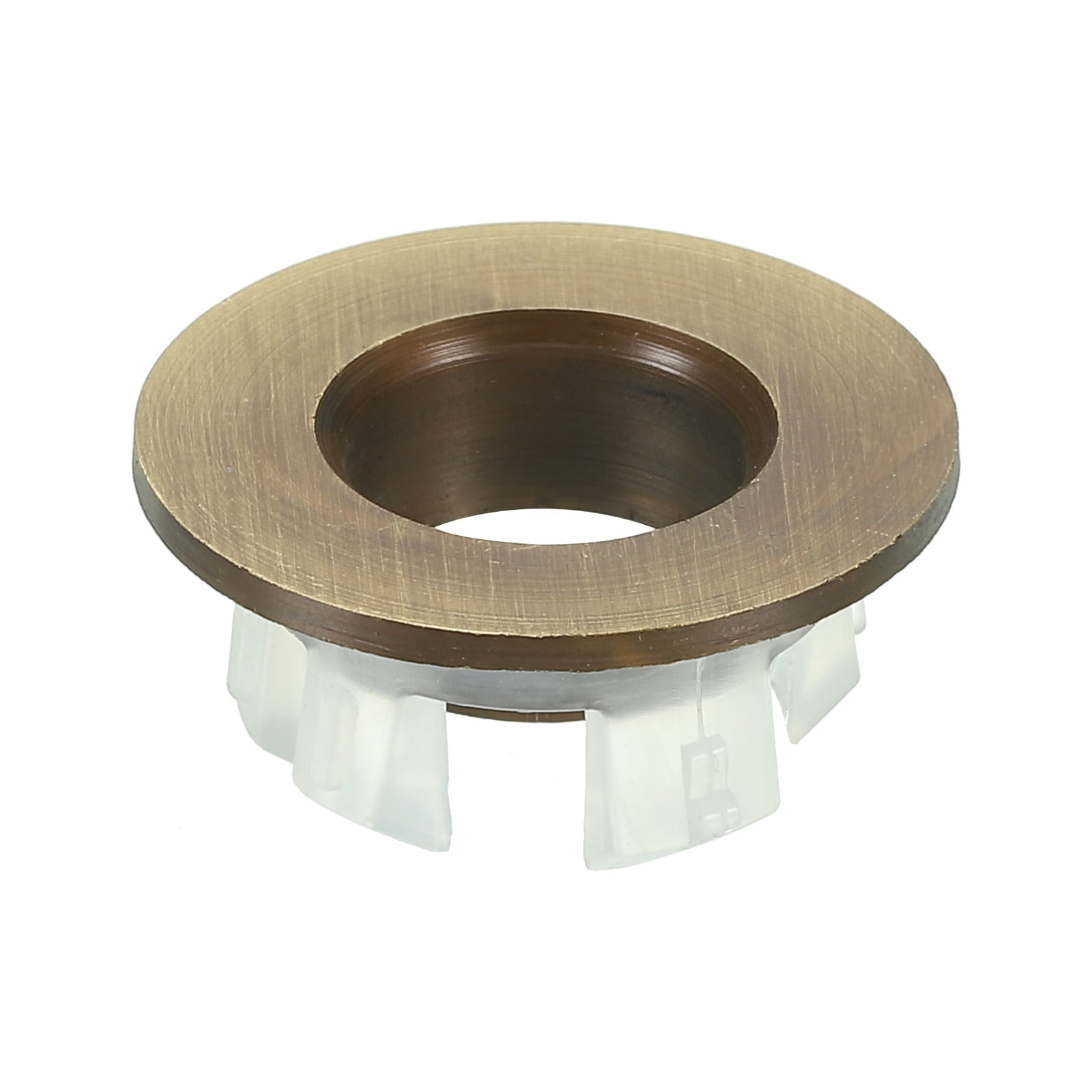 Uxcell Overflow Ring, Sink Round Cover Basin Trim Brass Insert in Hole ...