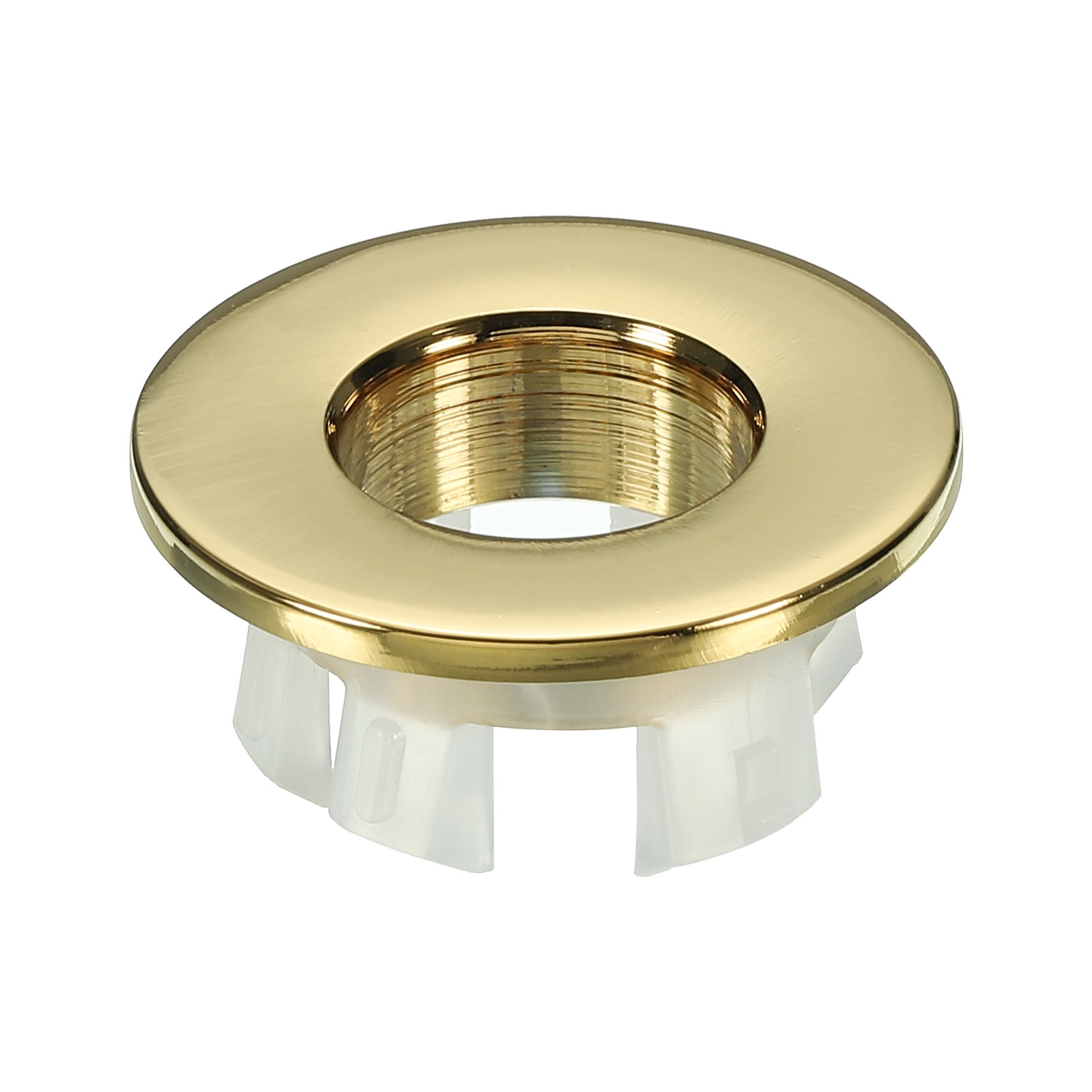 Uxcell Overflow Ring, Sink Round Cover Basin Trim Brass Insert in Hole ...
