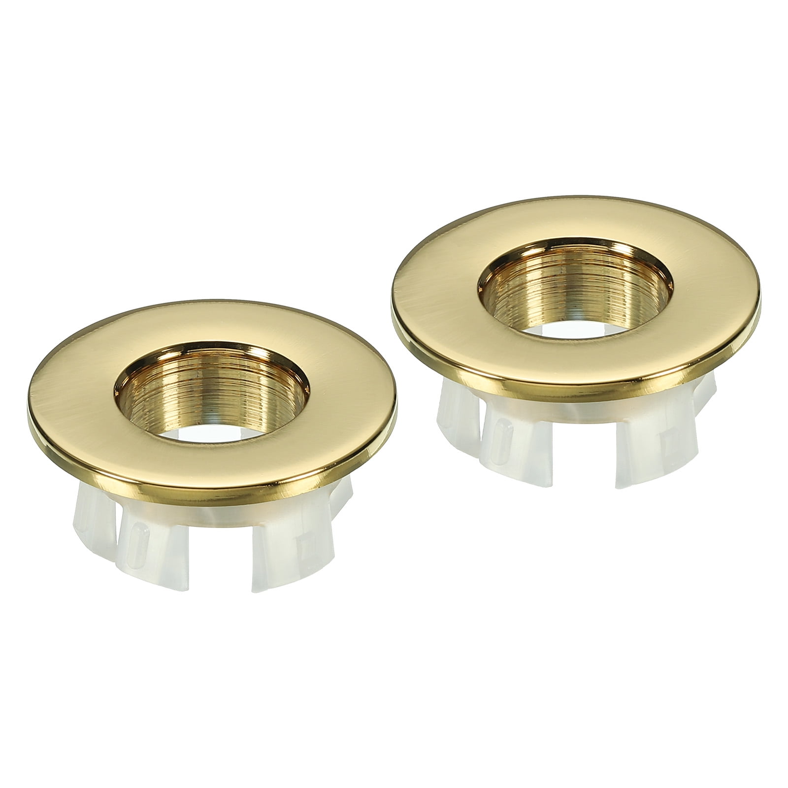 Uxcell Overflow Ring, Sink Round Cover Basin Trim Brass Insert in Hole ...