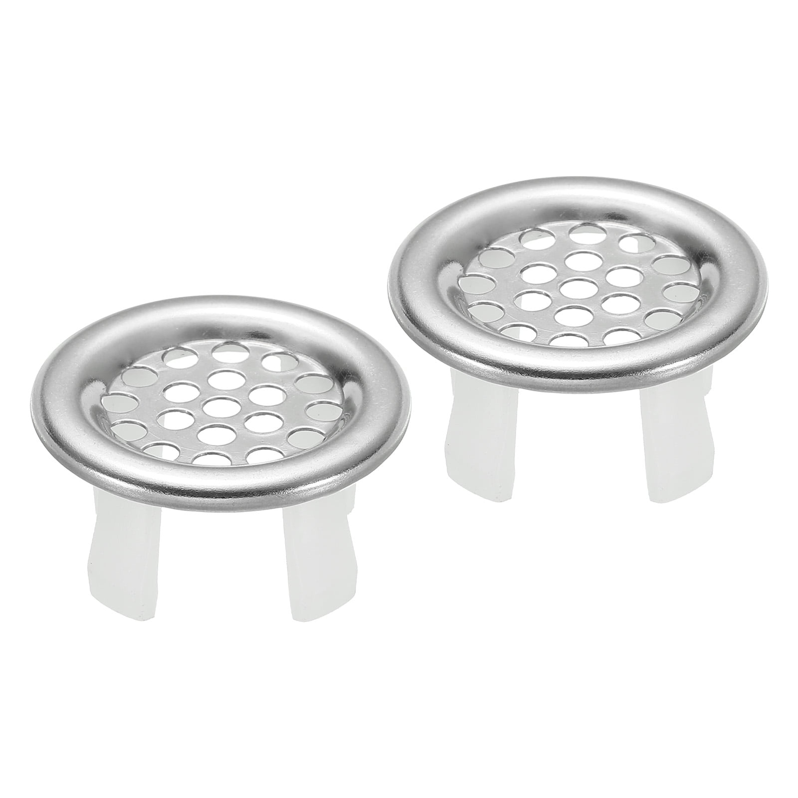 Uxcell Overflow Ring, Sink Round Cover Mesh Hole Stainless Steel Insert ...