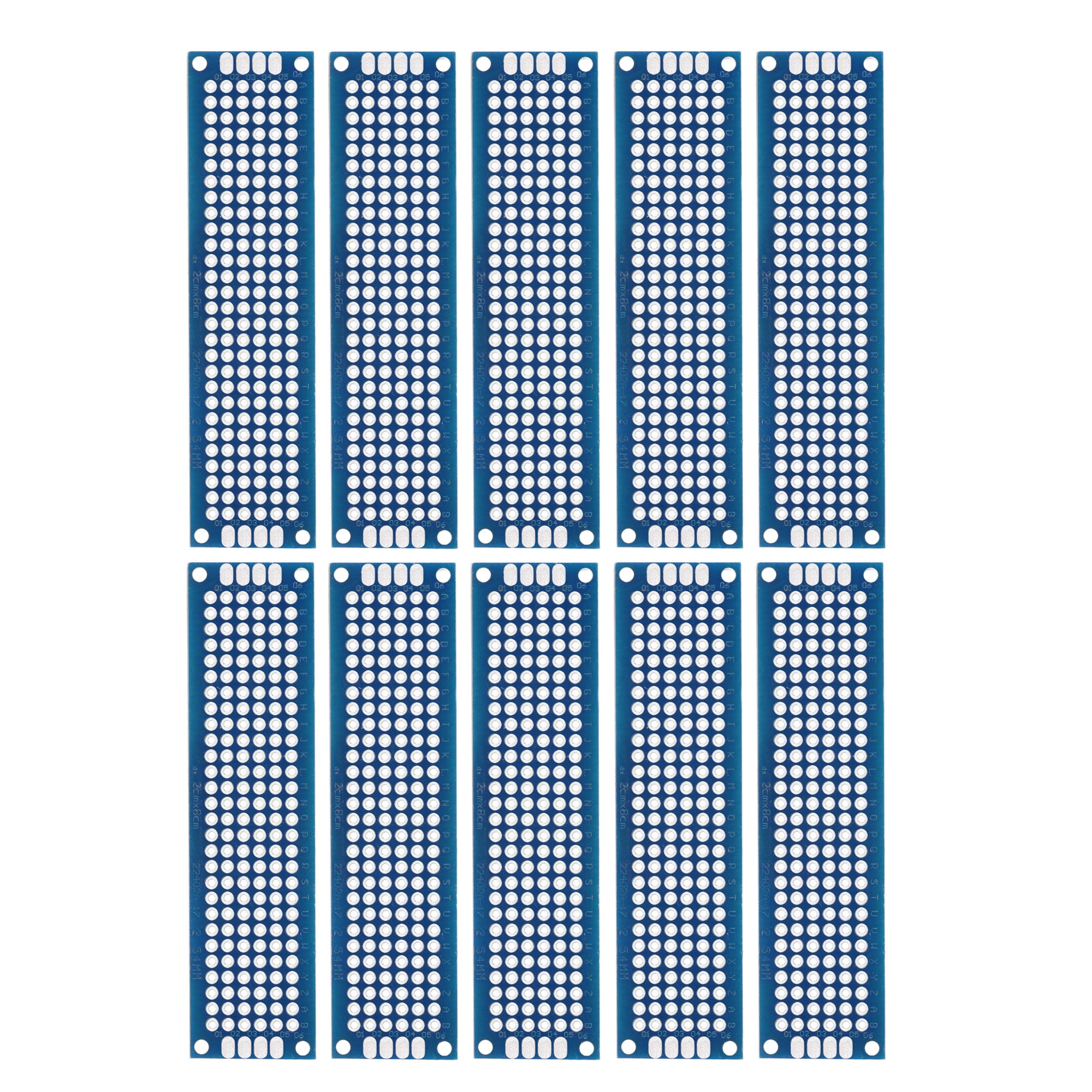 Uxcell PCB Board Double Sided Prototyping Boards Plated Through Holes ...