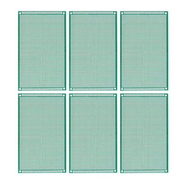 Uxcell PCB Board Single Sided Prototyping Boards Plated Through Holes ...
