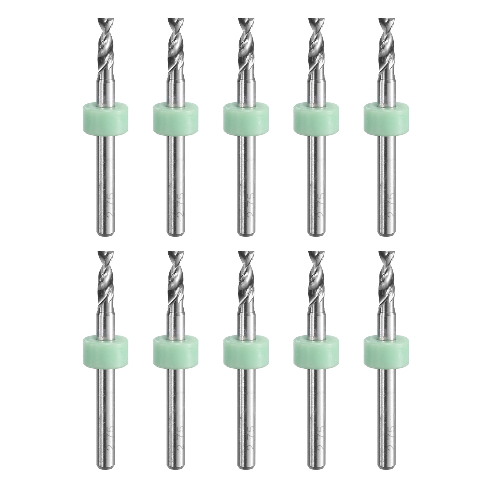 Uxcell PCB Drill Bits 2.75mm Tungsten Carbide Rotary Tool Jewelry CNC ...