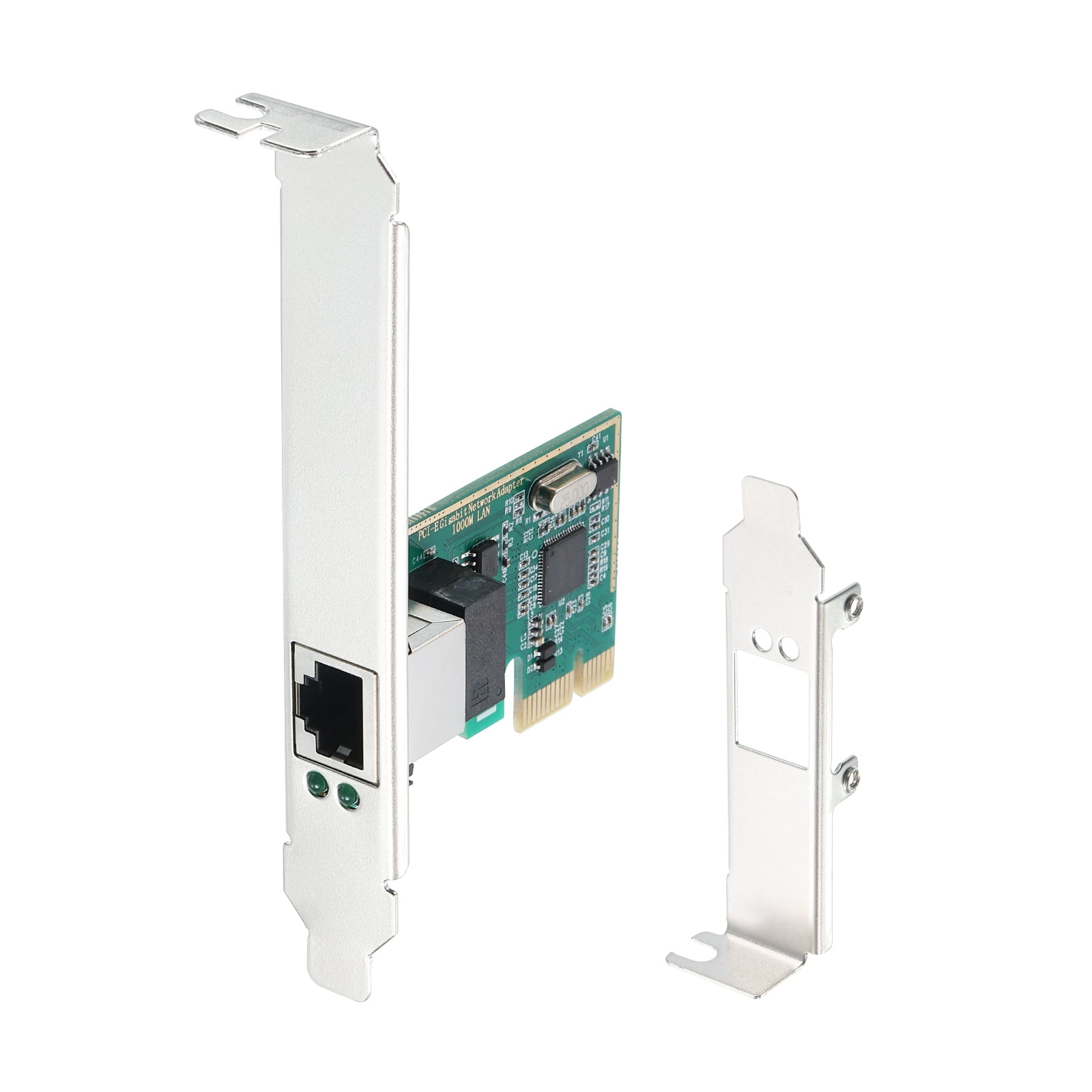 Uxcell PCIe RJ-45 Gigabit Network Card Ethernet Port 1000Mbps High ...