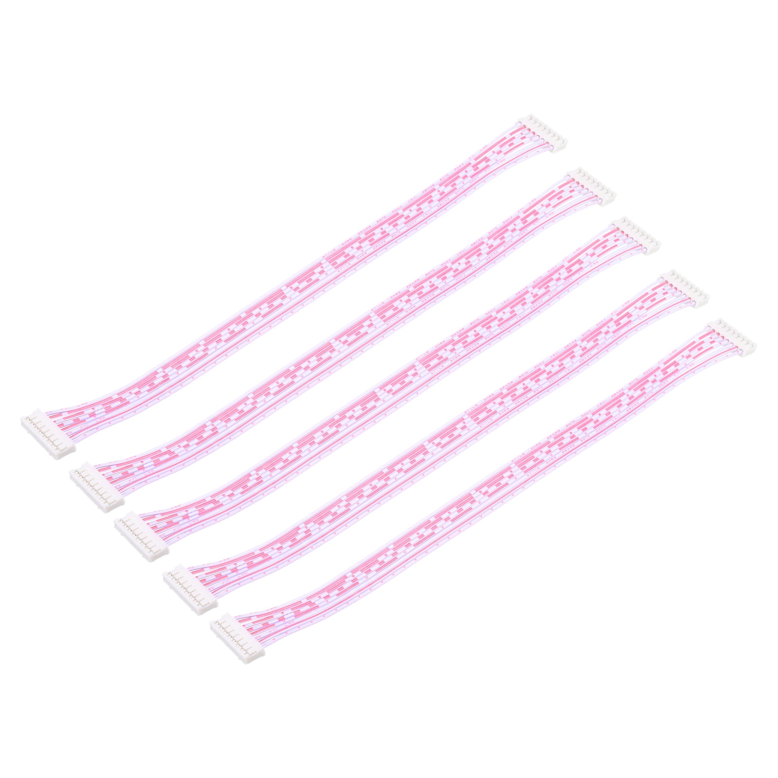 Uxcell PH 2.0 Double Female Connector Plug 8 Pins with 20cm Wire Cables ...