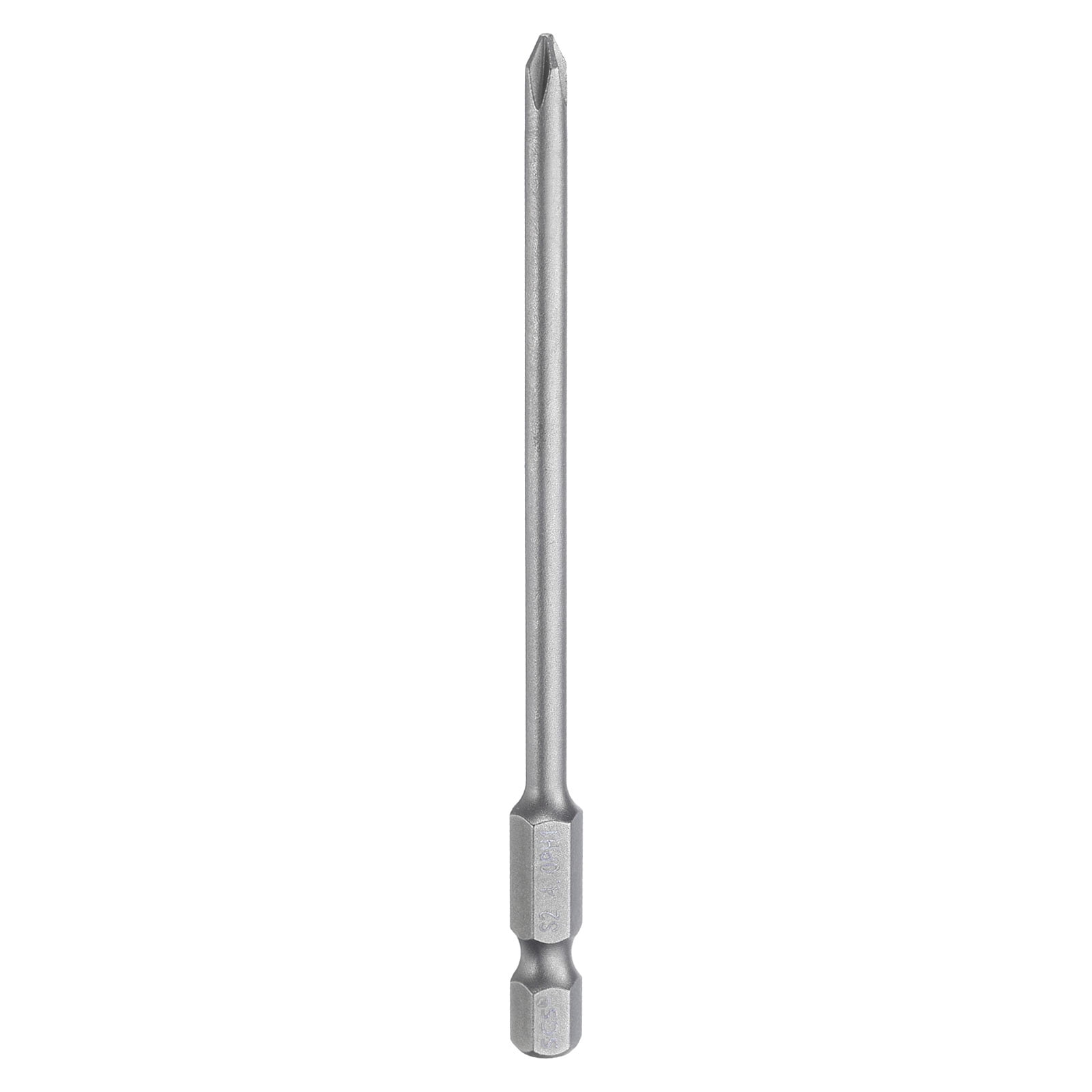 Uxcell PH1 Phillips Screwdriver Bit 1/4" Shank 100mm Long Magnetic S2 ...