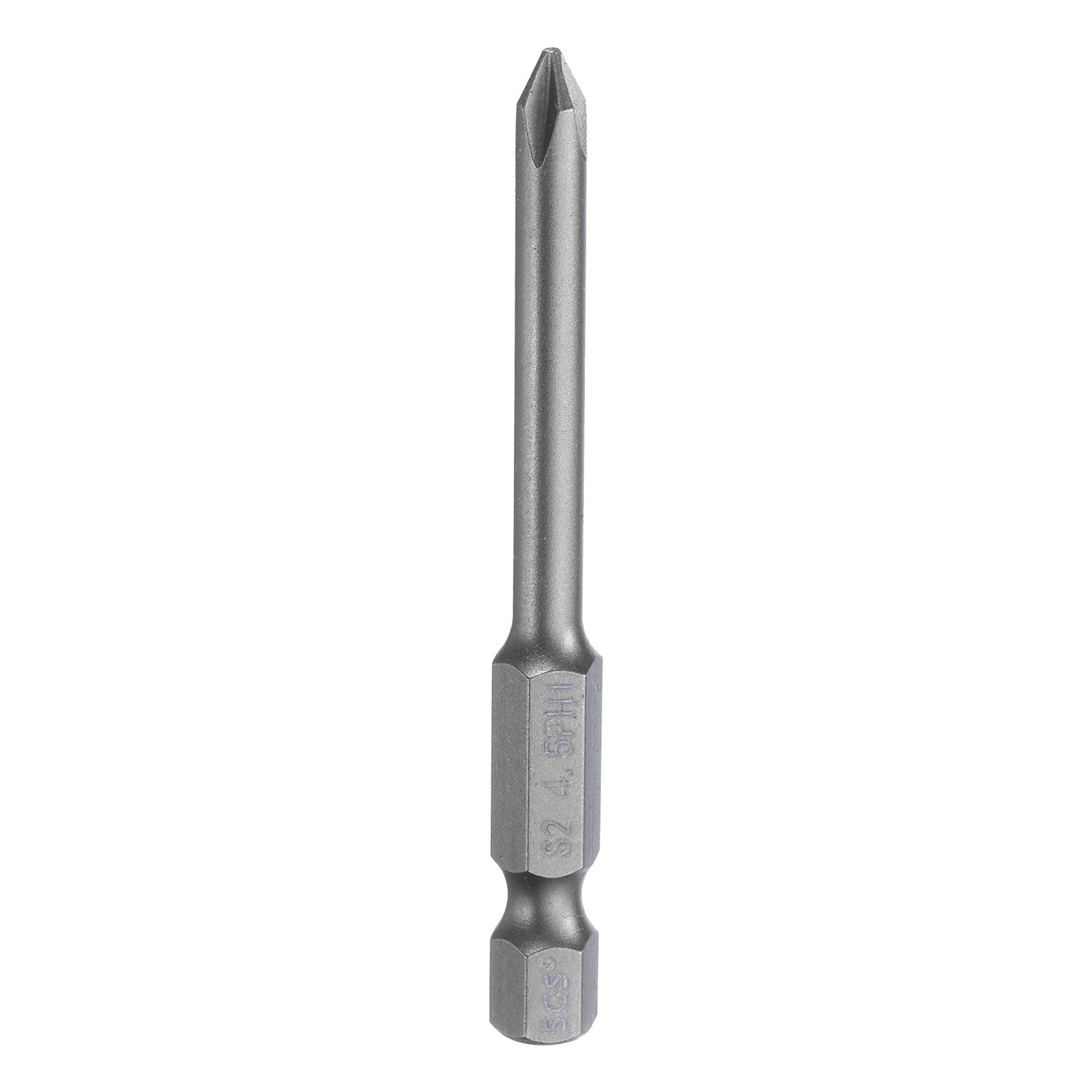 Uxcell PH1 Phillips Screwdriver Bit 1/4" Shank 65mm Long Magnetic S2 ...