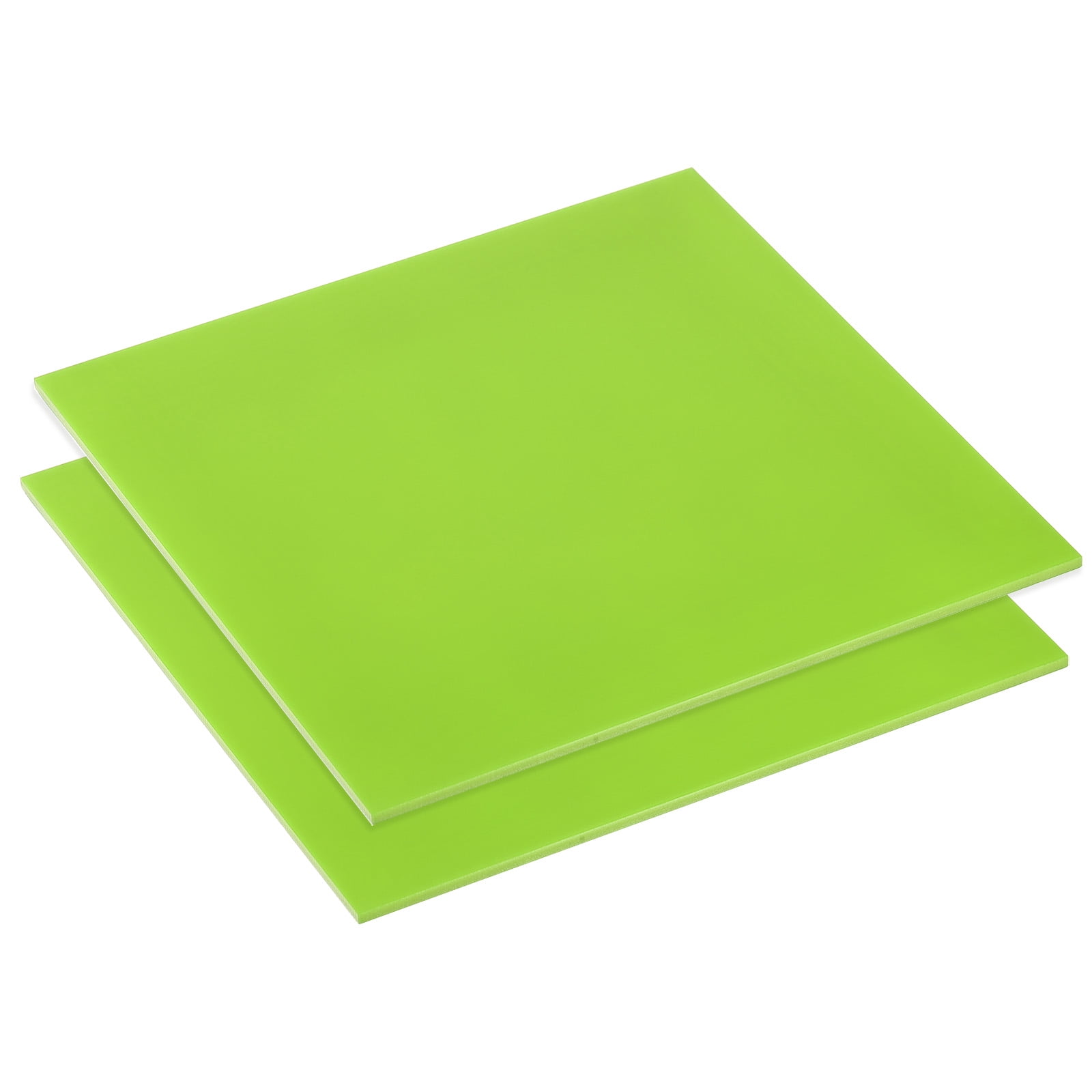 Uxcell PMMA Acrylic Sheets Colored Non Transparent 6x6 Inch Dark Green ...