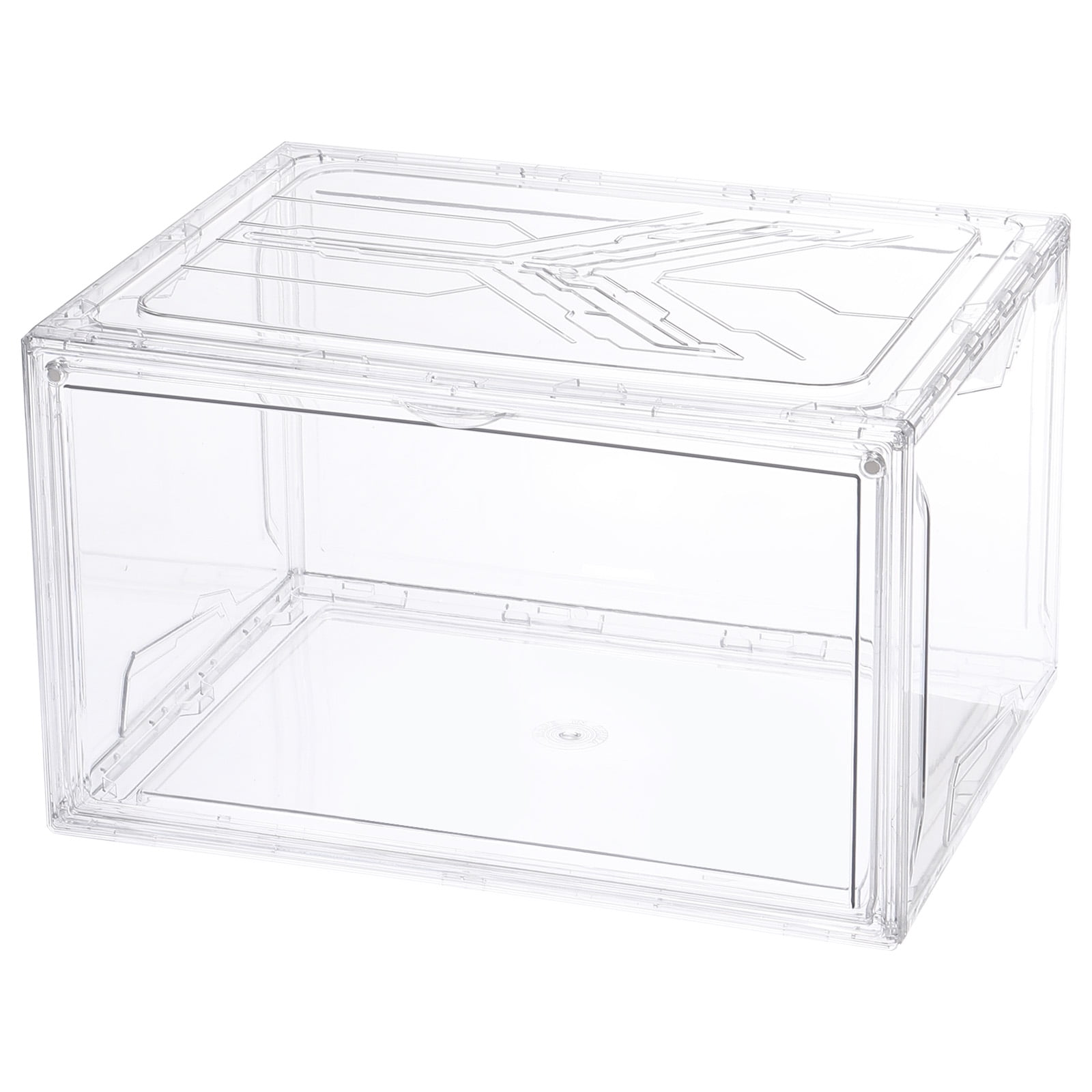 Uxcell PMMA Shoe Display Case 14.17x10.63x8.66 Inch PP Transparent ...