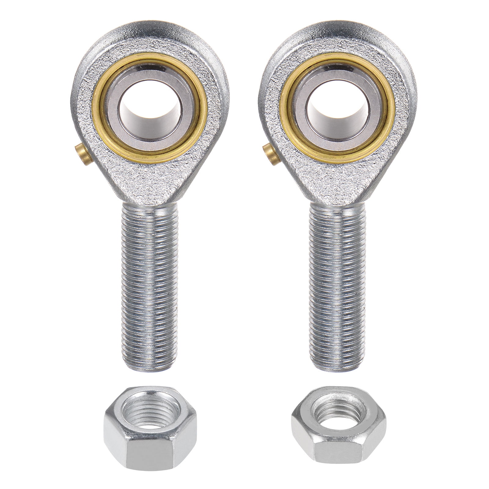 Uxcell POSB8 1/2 Inch Male Rod End Bearing Set - 2 Packs of 1/2-20 Left ...