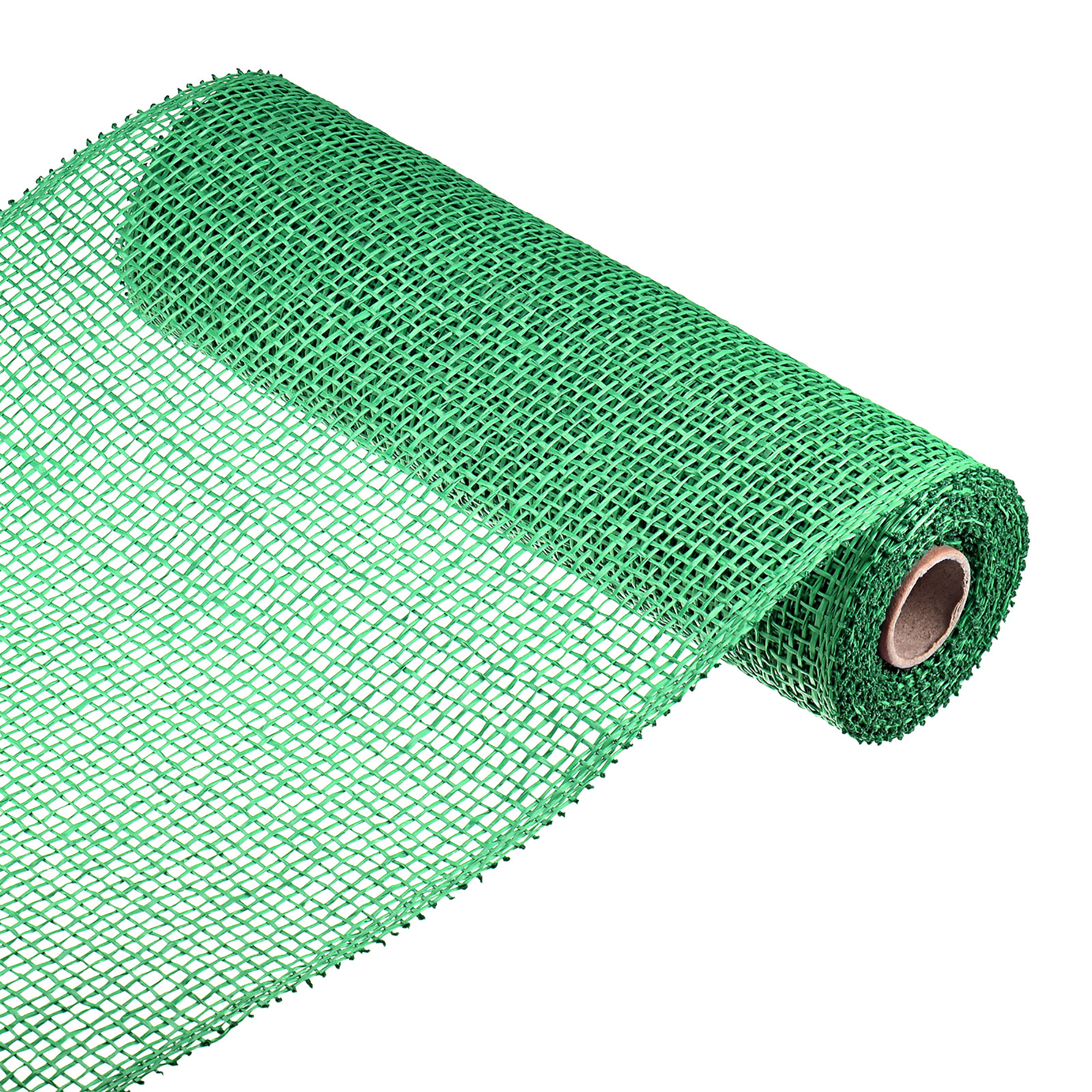 Uxcell PP Burlap Mesh Decorative Wrapping Ribbon 1 Roll Green - Walmart.com