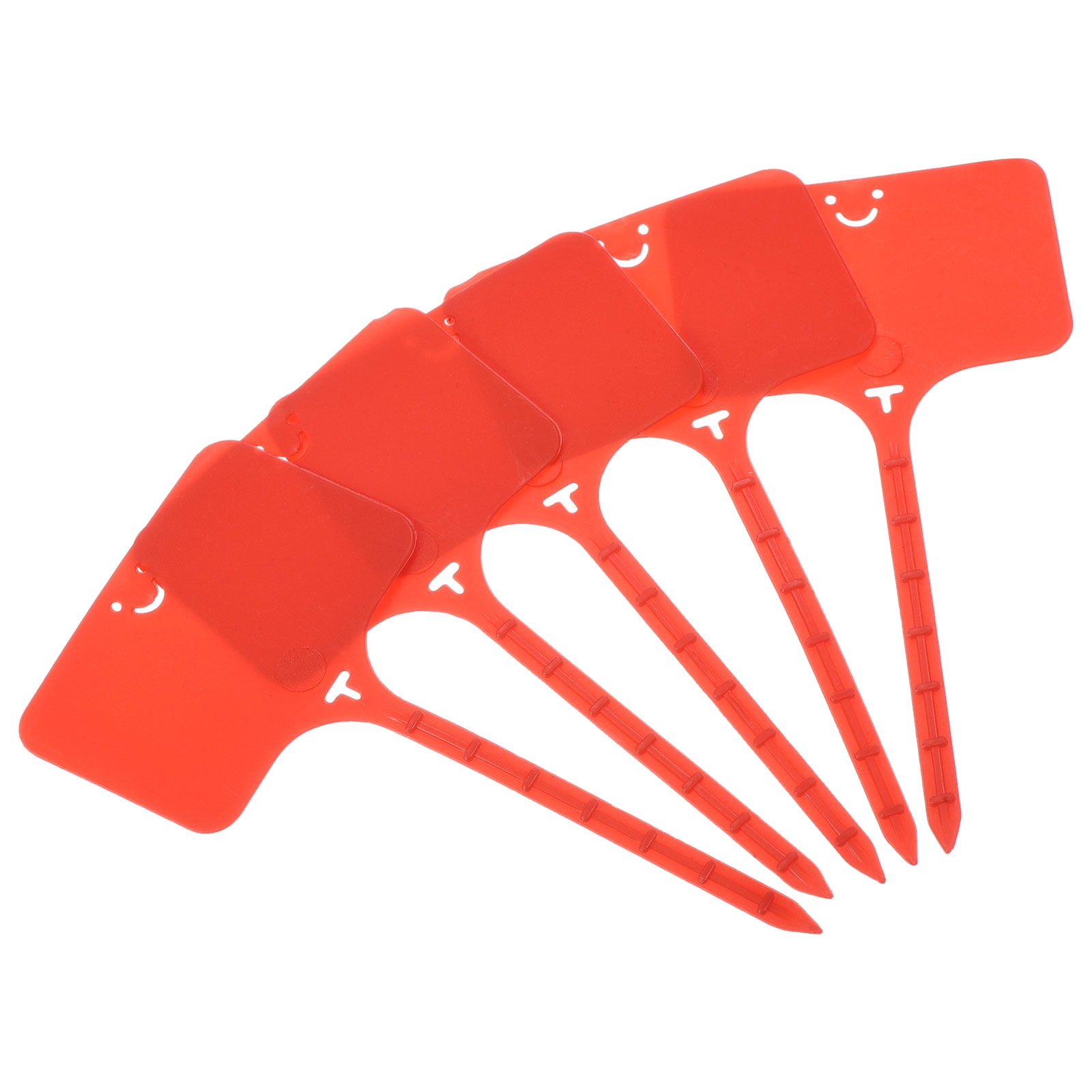 Uxcell PP Hanging Stick Type Plant Labels Marker Tags, Red 100 Pack ...