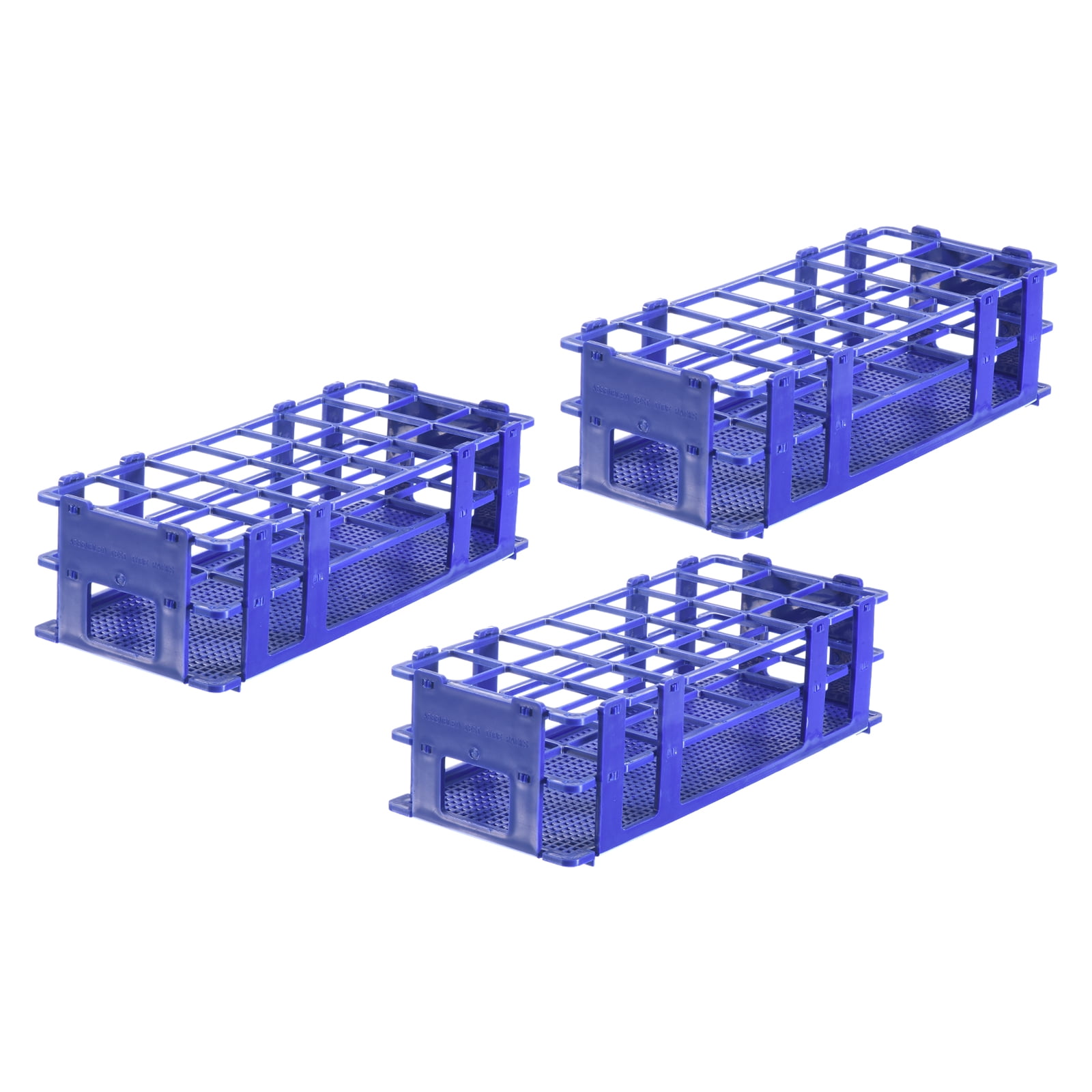 Uxcell Plastic Test Tube Rack Holder 21 Holes 3 Layers Detachable ...