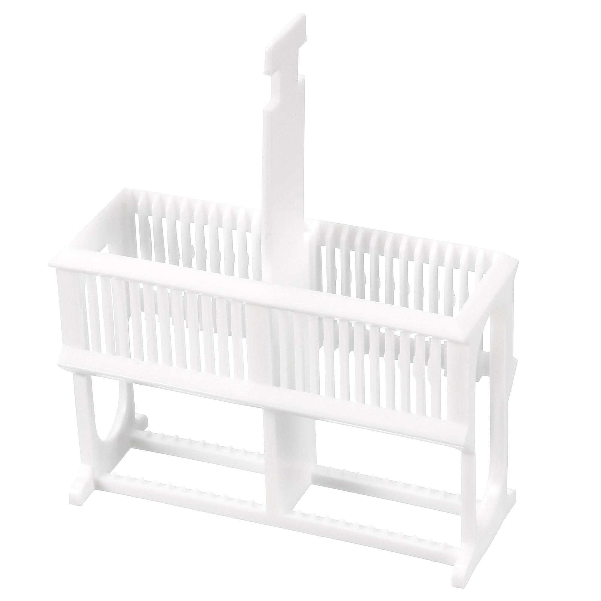 Uxcell PP Slides Rack Microscope Slides Rack 24 Positions Staining Rack ...