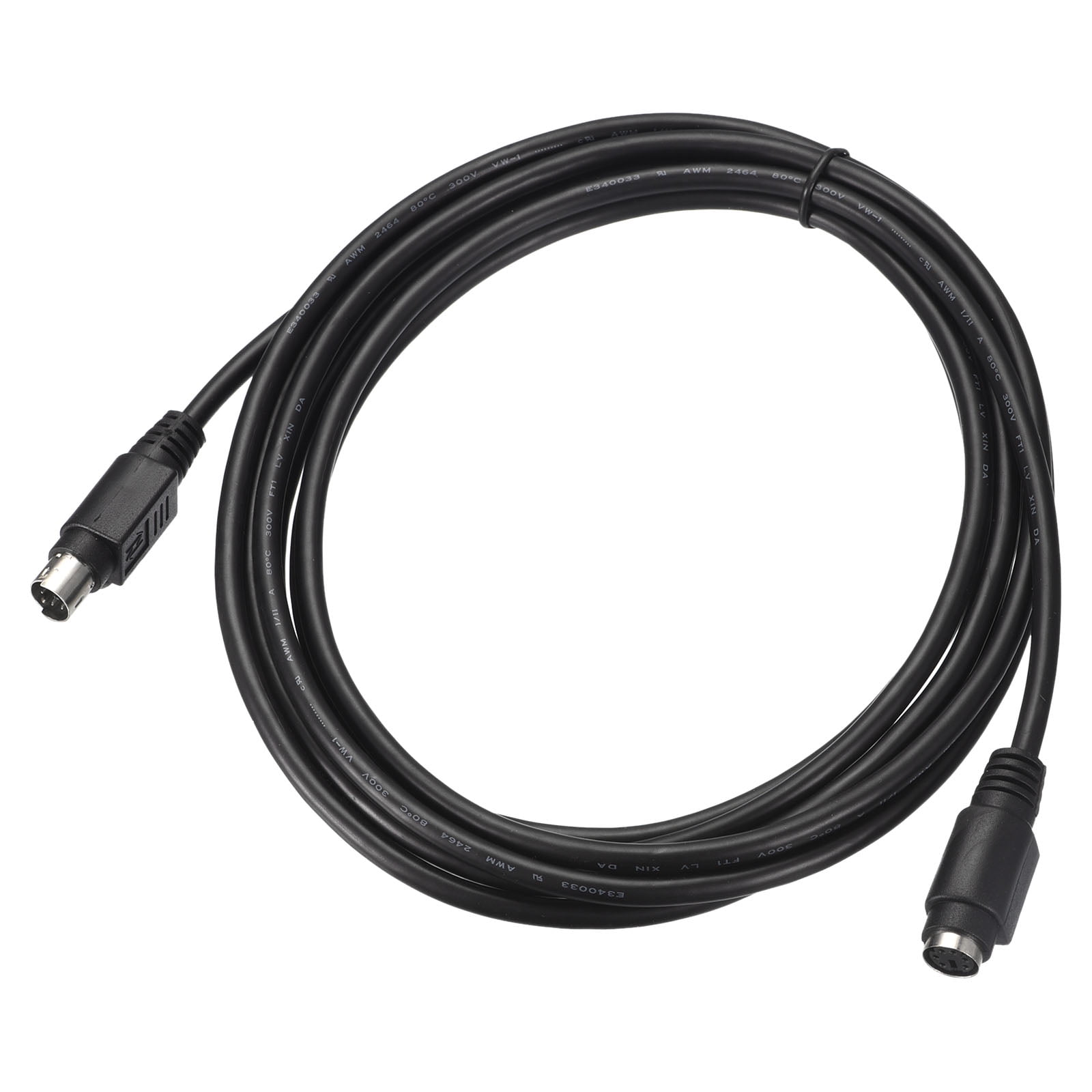 Uxcell PS/2 Mouse and Keyboard Extension Cable 6 Pin 9.84 Feet Male to ...