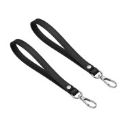 Compact Key Chain Organizer With Leather Strap, Smart Key Ring Holds 8 ...