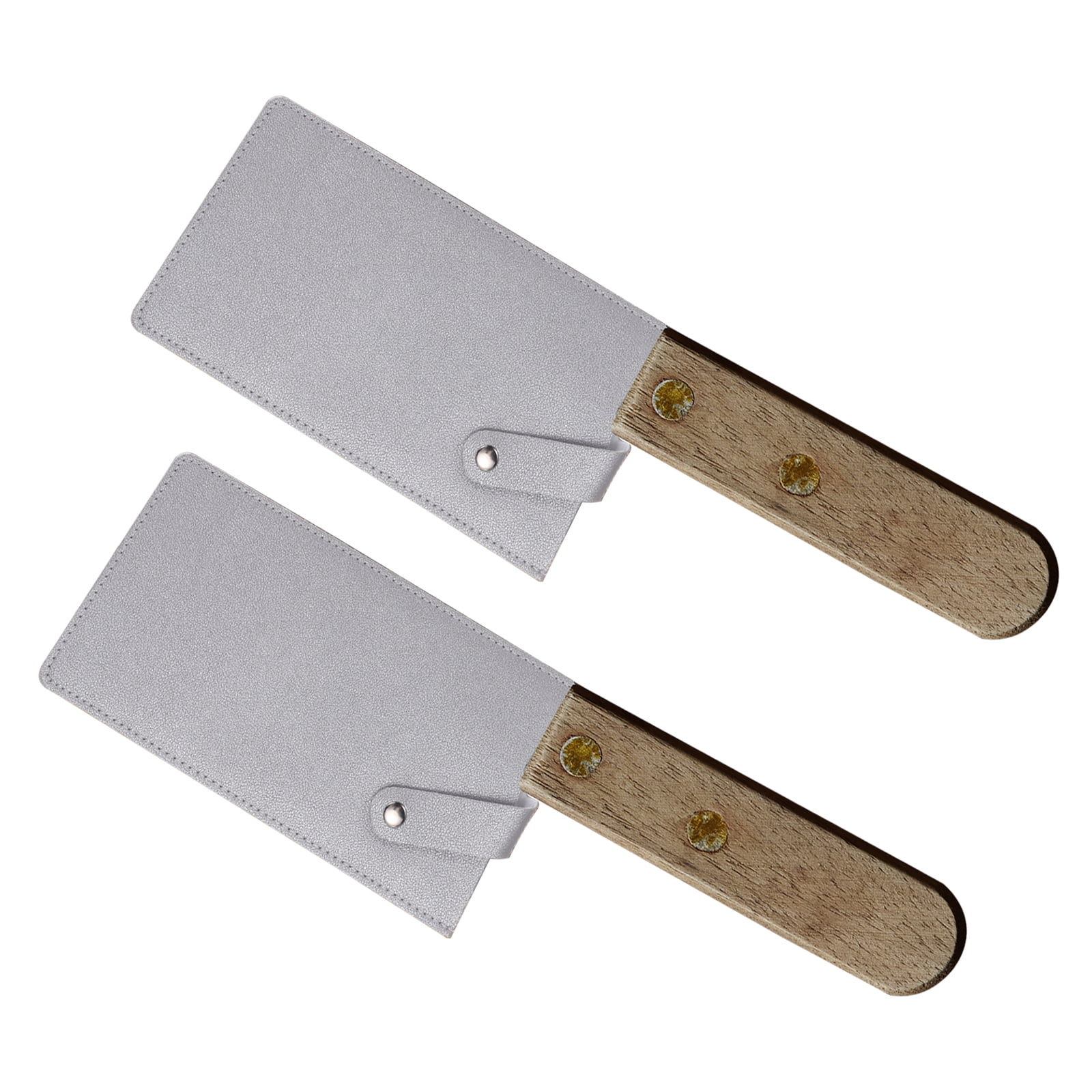 Uxcell PU Leather Knife Sheath Meat Cleaver Sheath Waterproof Knife ...