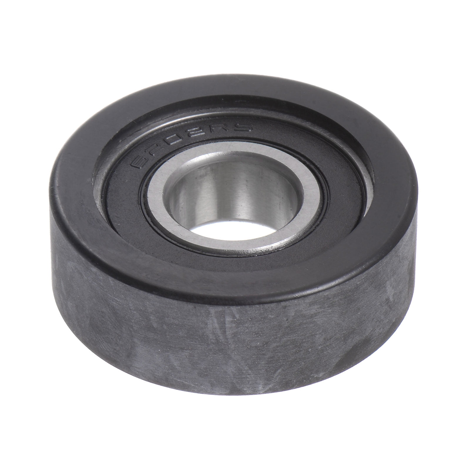 Uxcell PU Pulley Roller Bearing 15x43x15mm Polyurethane Coated Guide ...