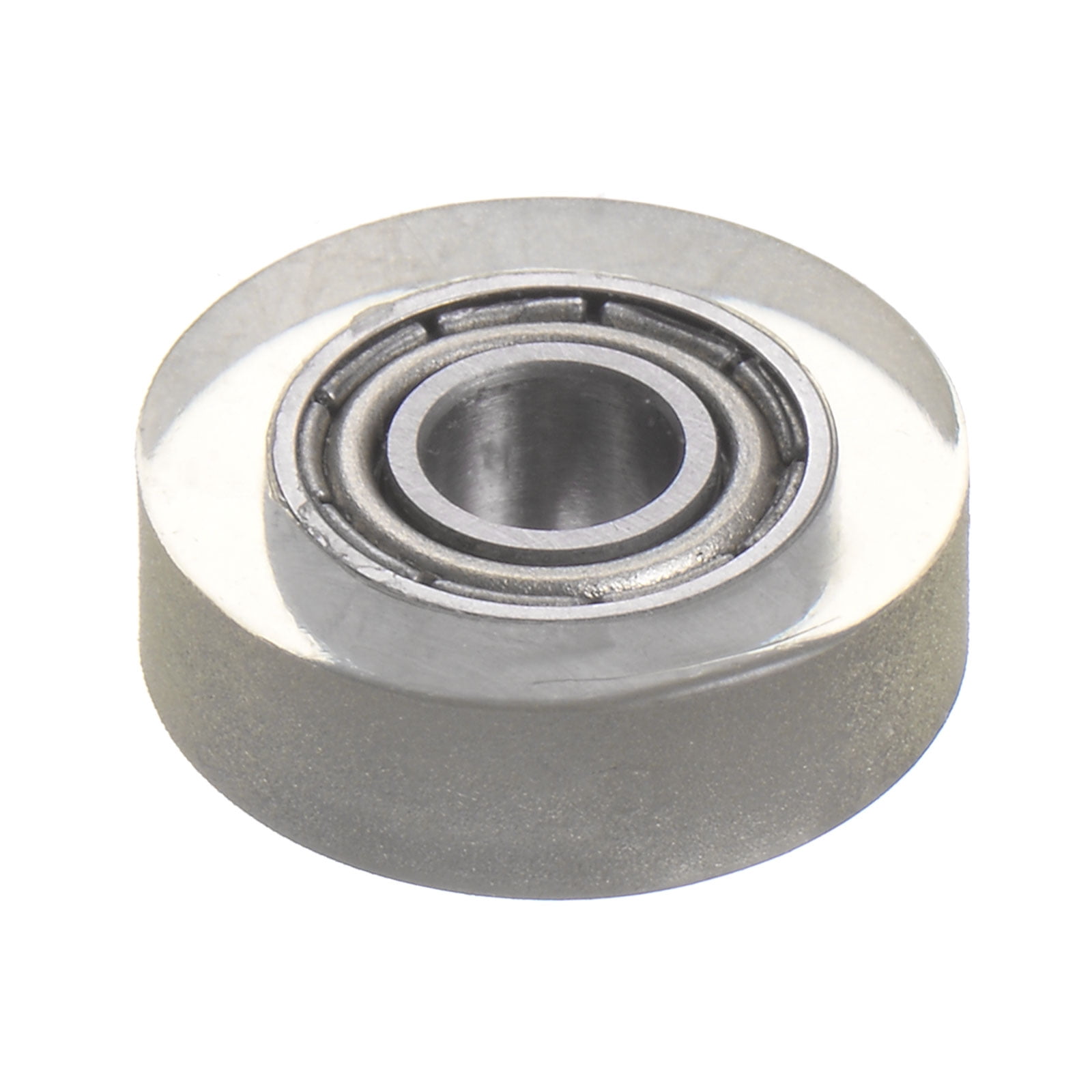 Uxcell PU Pulley Roller Bearing 4x13x4mm Polyurethane Coated Guide ...