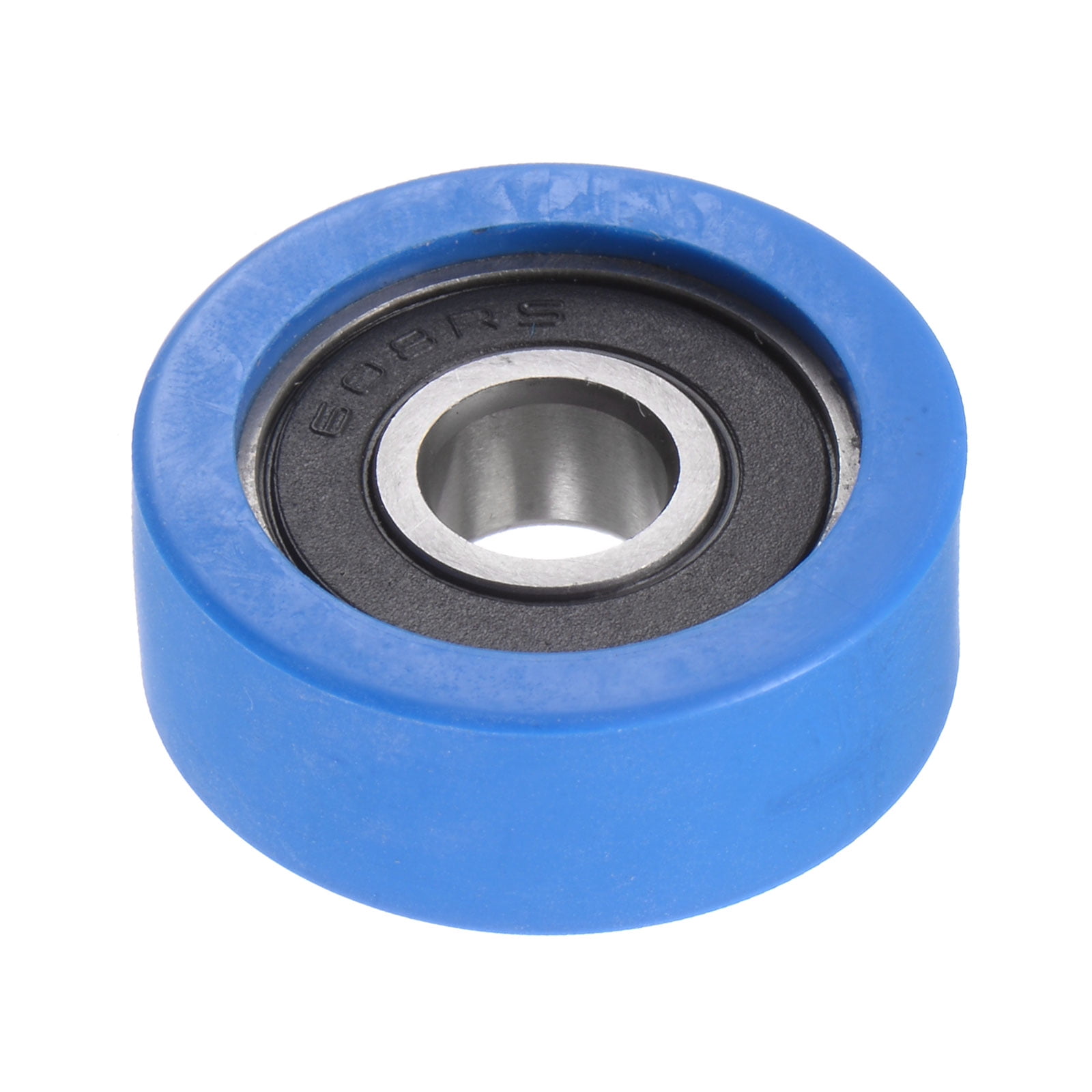 Uxcell PU Pulley Roller Bearing 8x28x10mm Polyurethane Coated Guide ...
