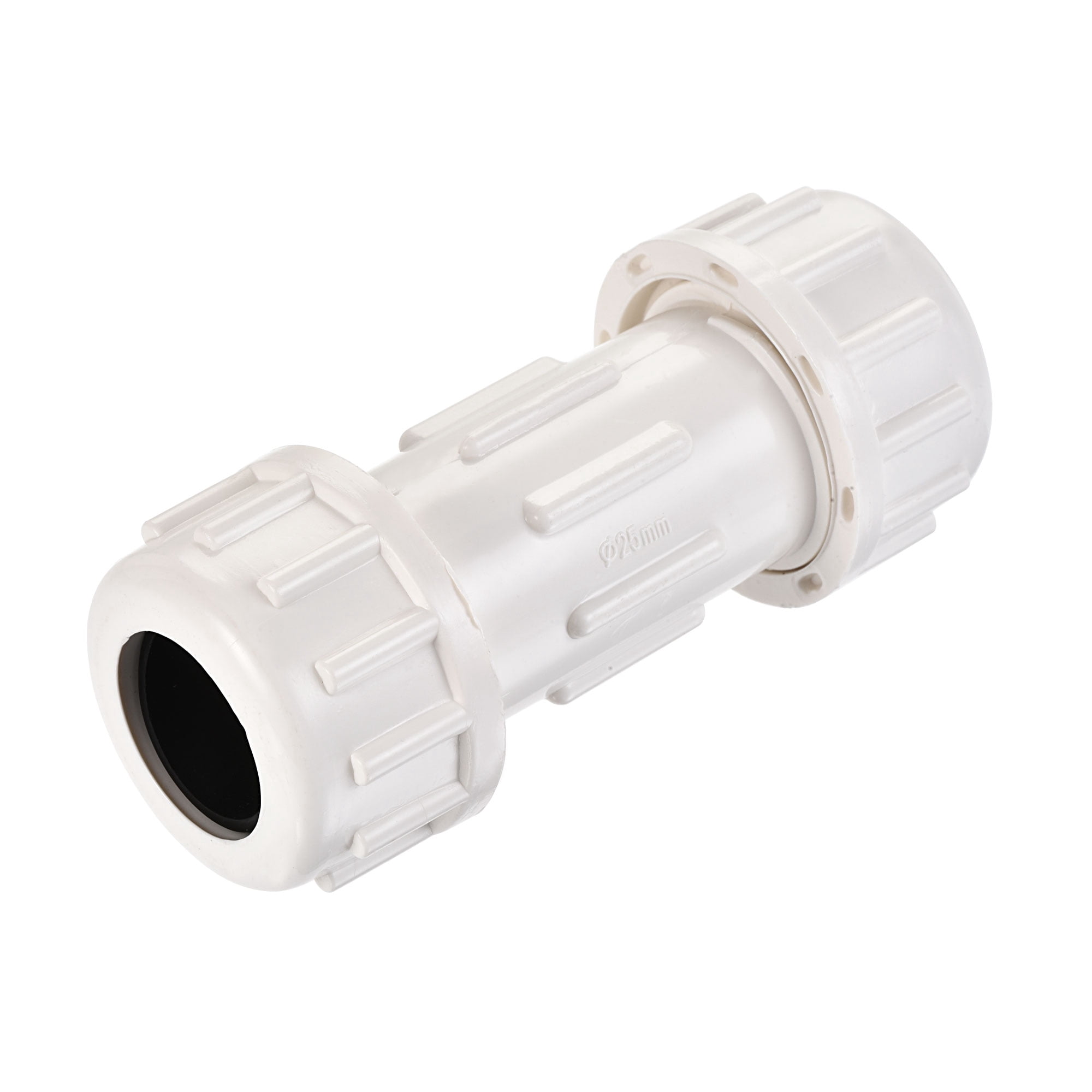 Uxcell Compression Plumbing Coupling Straight Pipe Fitting 25mm ...