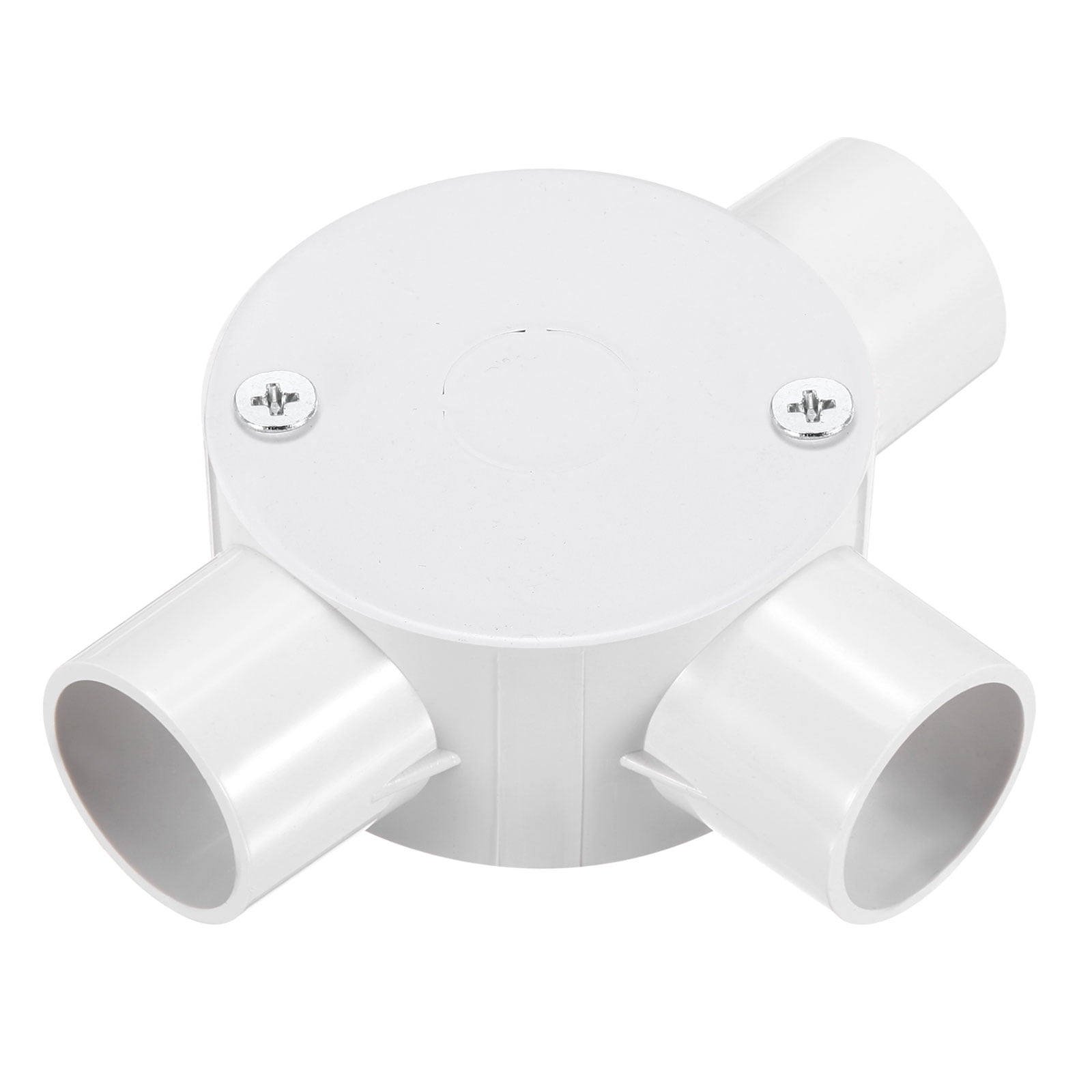 Conduit Box Junction Box 3 Way 25mm with Cover, M4 Screws for Hose ...