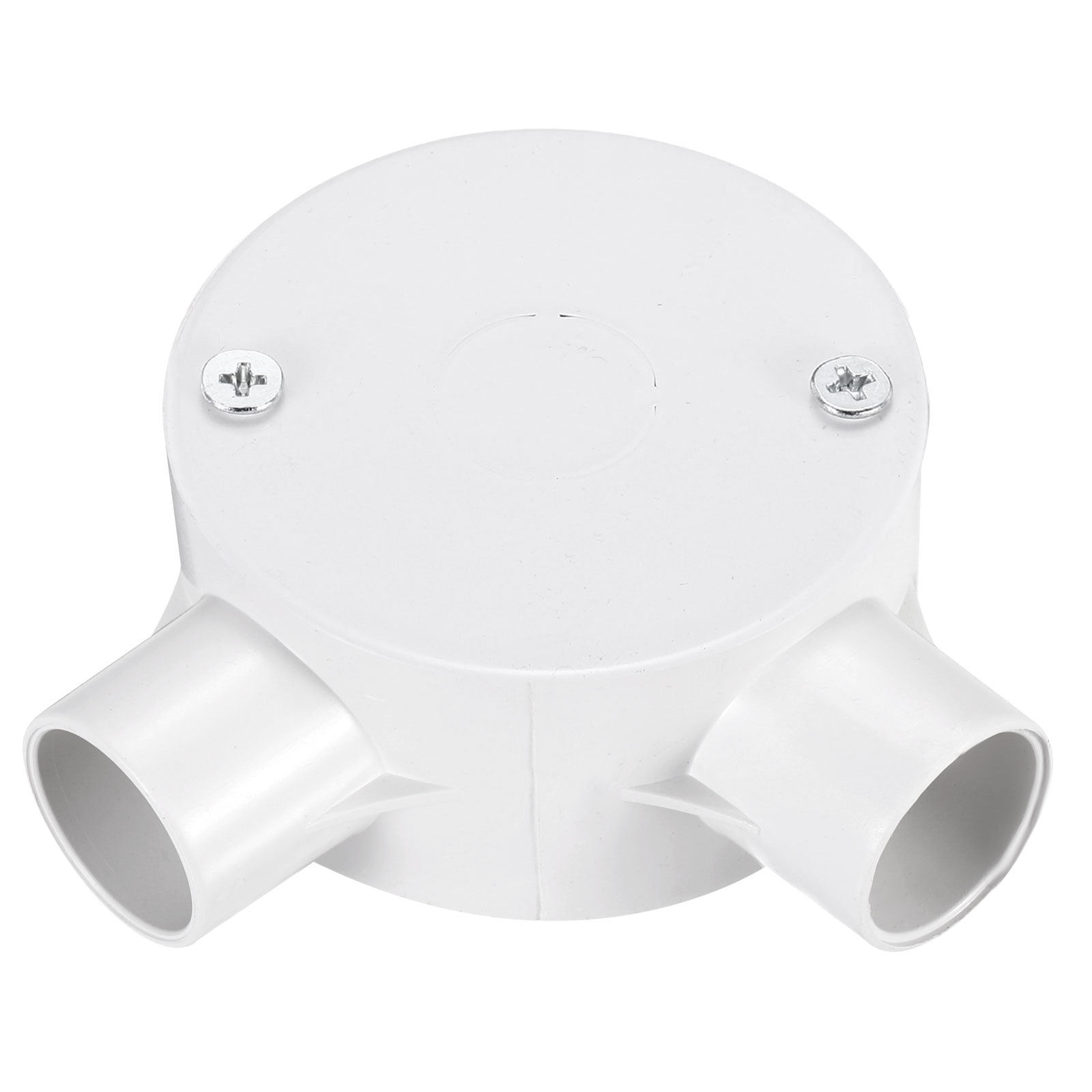 Conduit Box Junction Box 90° 2 Way 20mm with Cover, M4 Screws for Hose ...
