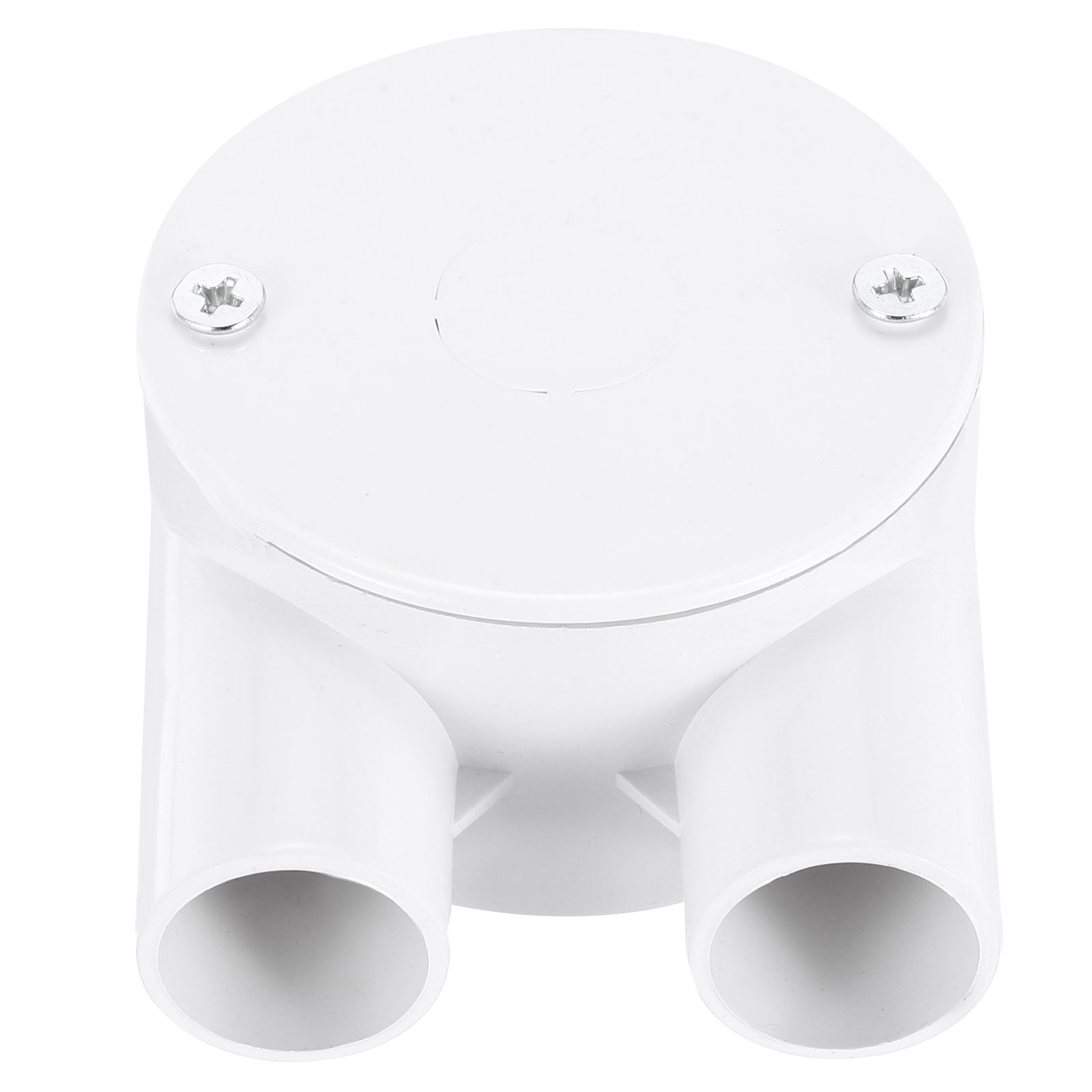 Uxcell PVC Conduit Box Junction Box Outdoor Cable Connectors, 4 Way ...