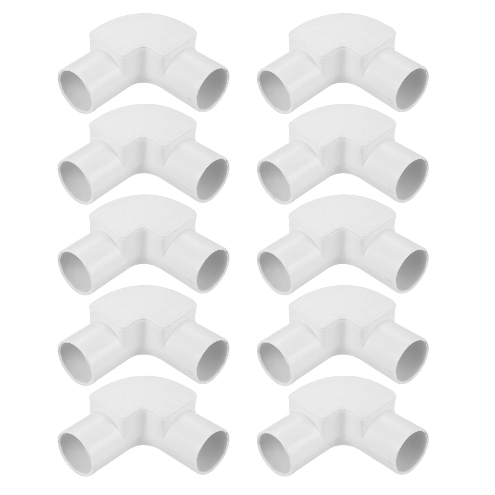 Uxcell PVC Conduit Coupler Elbow Fittings 20mm Inspection Hose ...