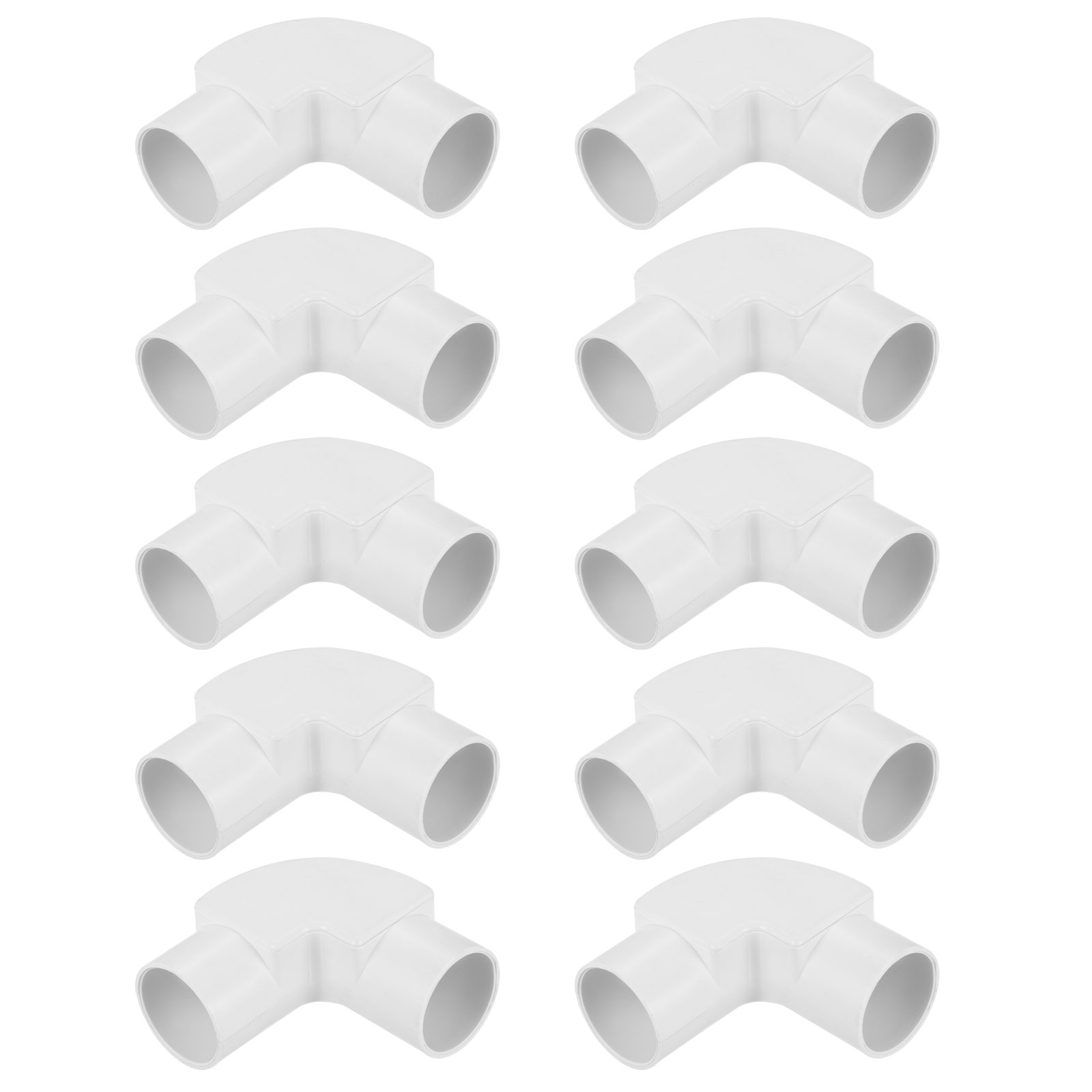 Uxcell PVC Conduit Coupler Elbow Fittings 25mm Inspection Hose ...